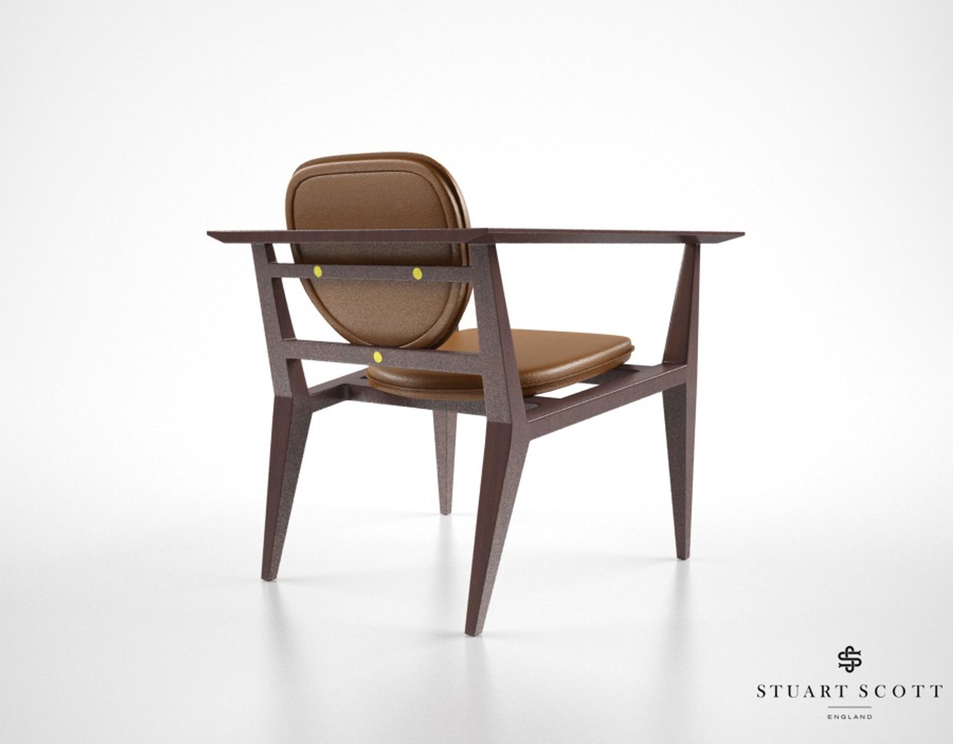 3d model stuart scott constructor chair