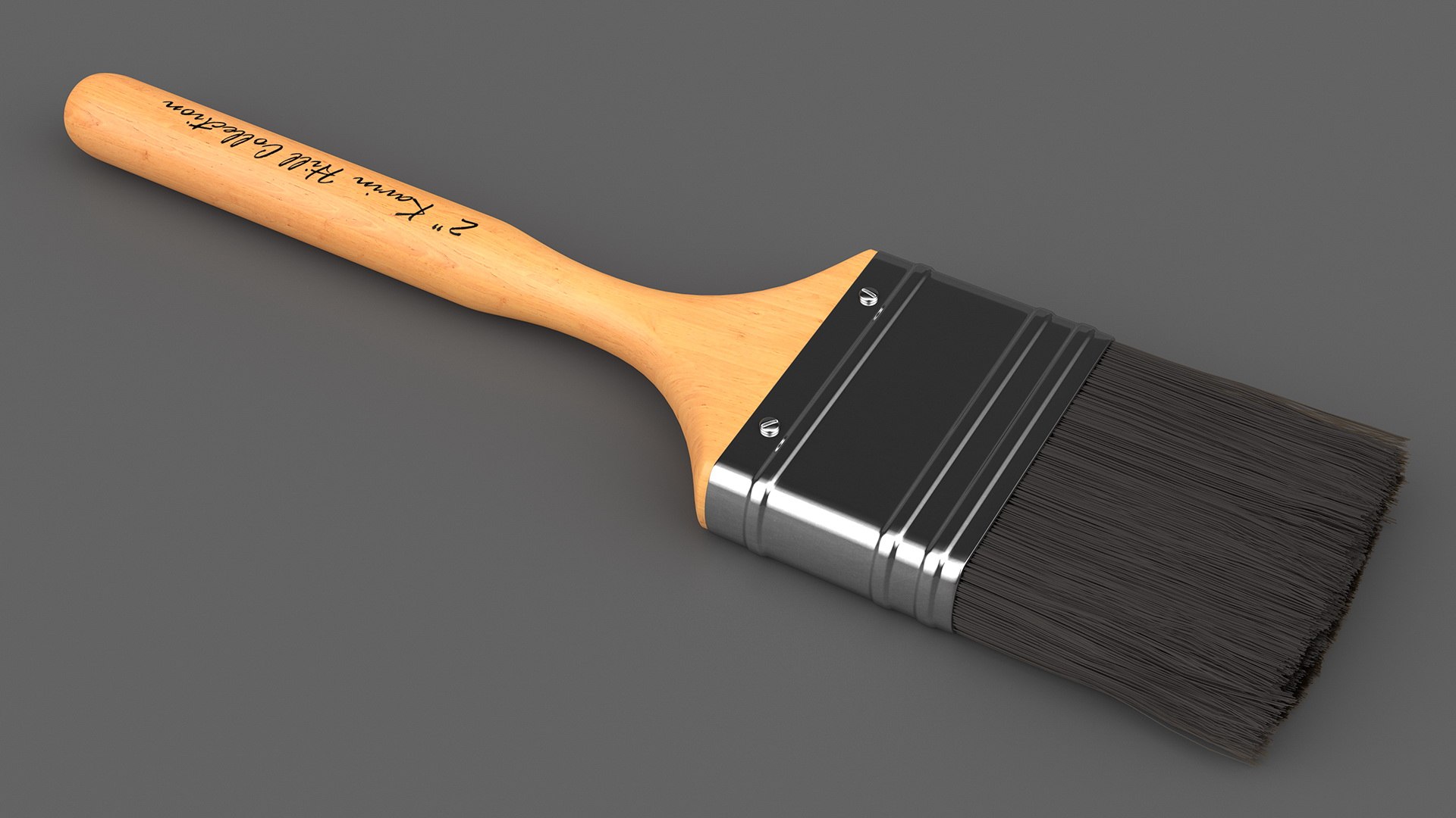 Realistic Paint Brush Fur 3D Model - TurboSquid 2221974
