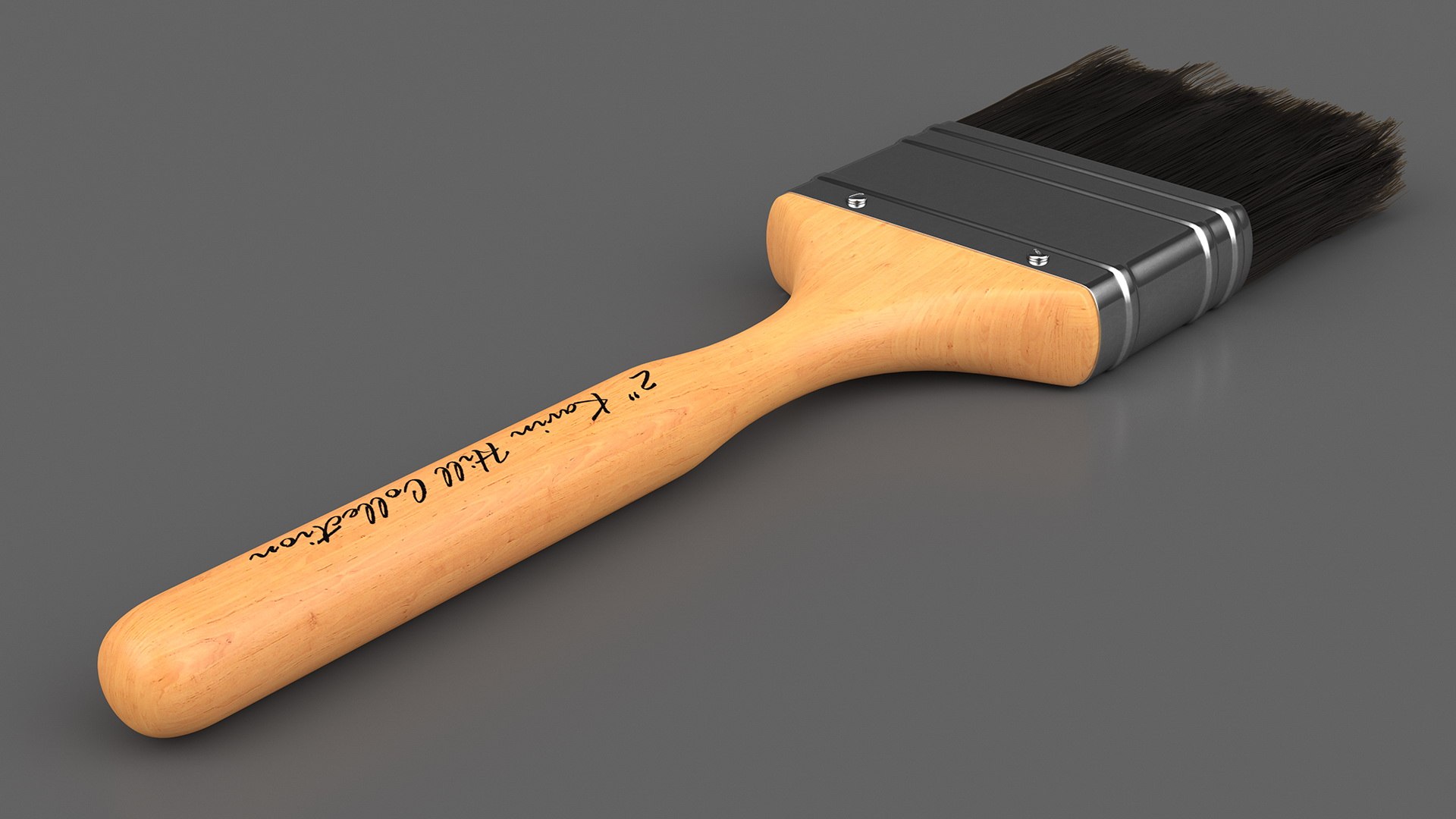 Realistic Paint Brush Fur 3D Model - TurboSquid 2221974