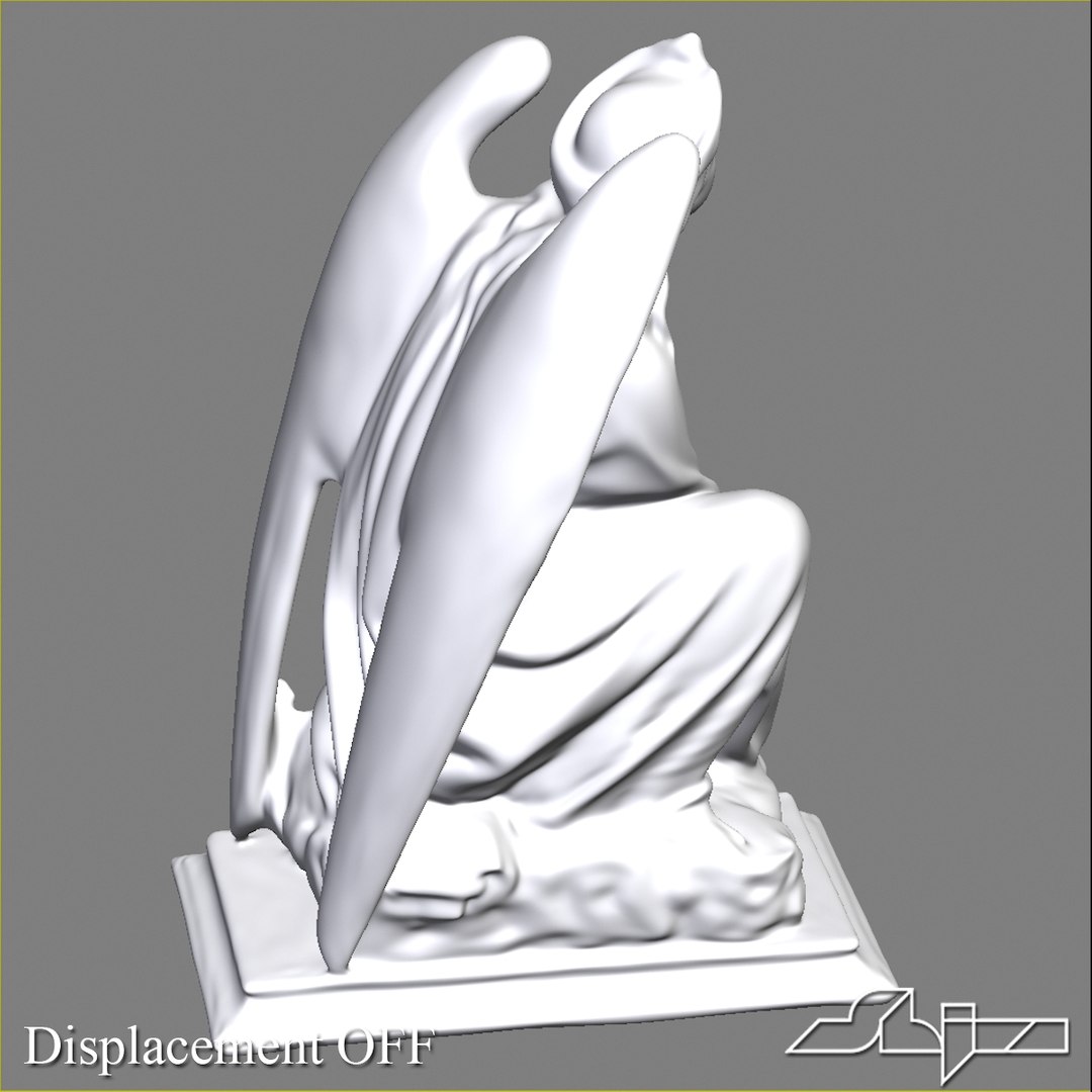 3d Weeping Angel Sculpture