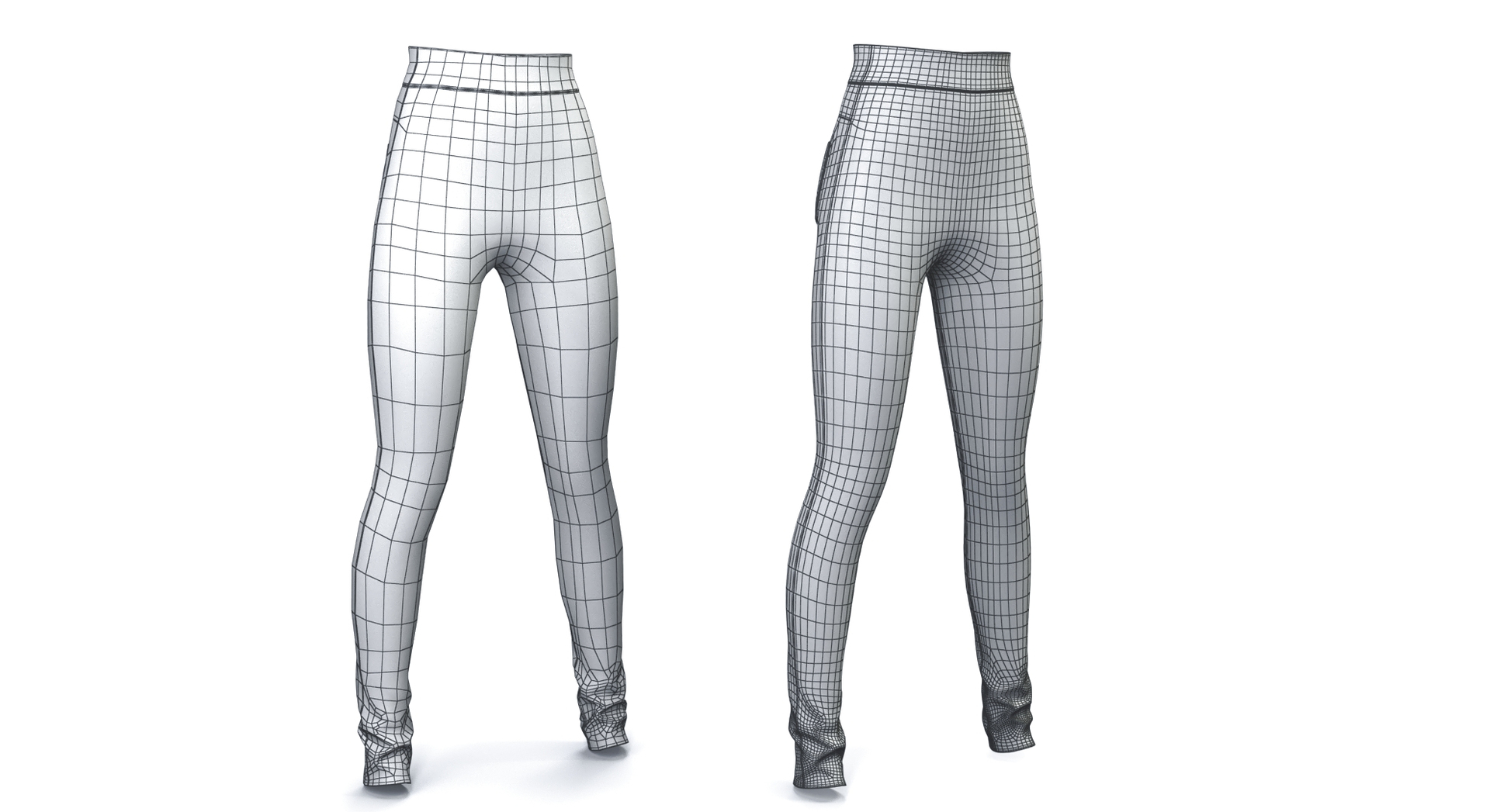 3D Leather pants - TurboSquid 1904320