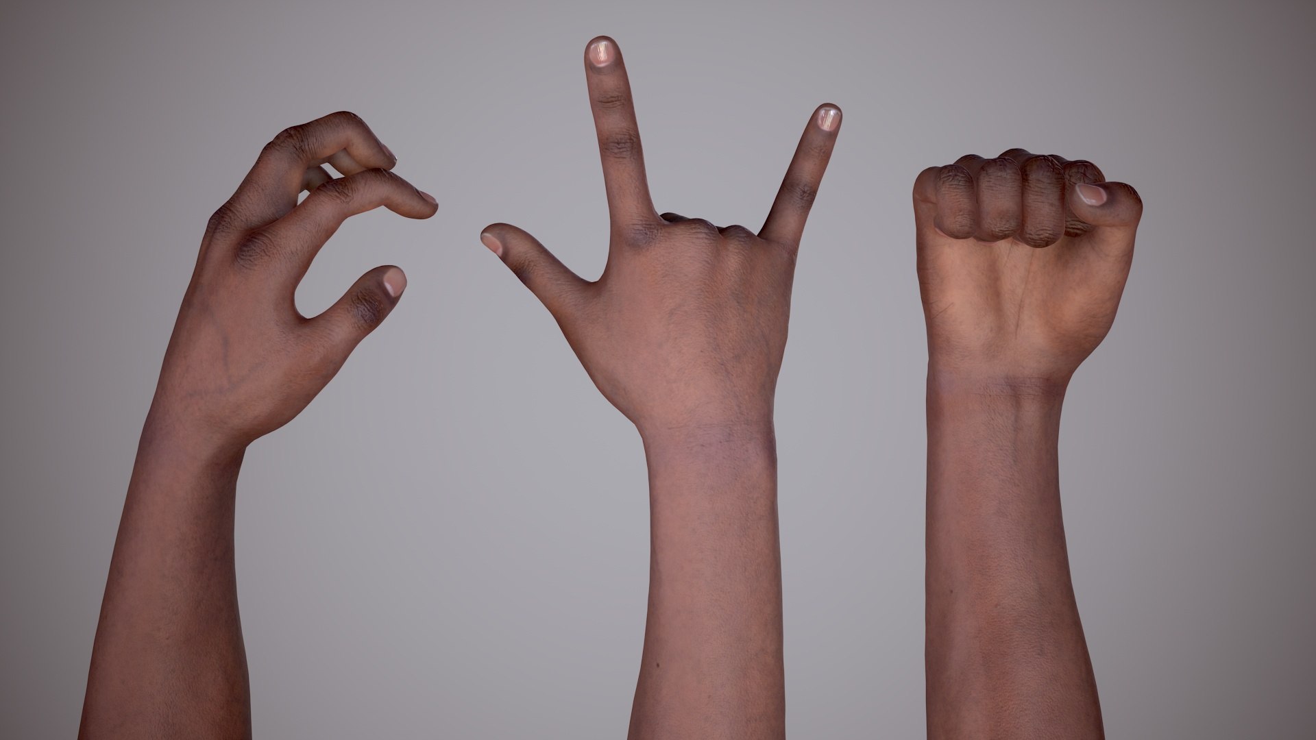 FPS Arms 02 3D Model - TurboSquid 2130819