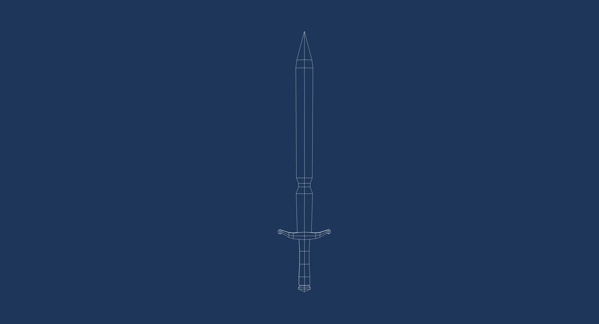 3d Model Sword