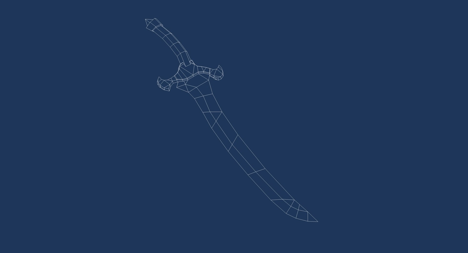 3d Model Sword