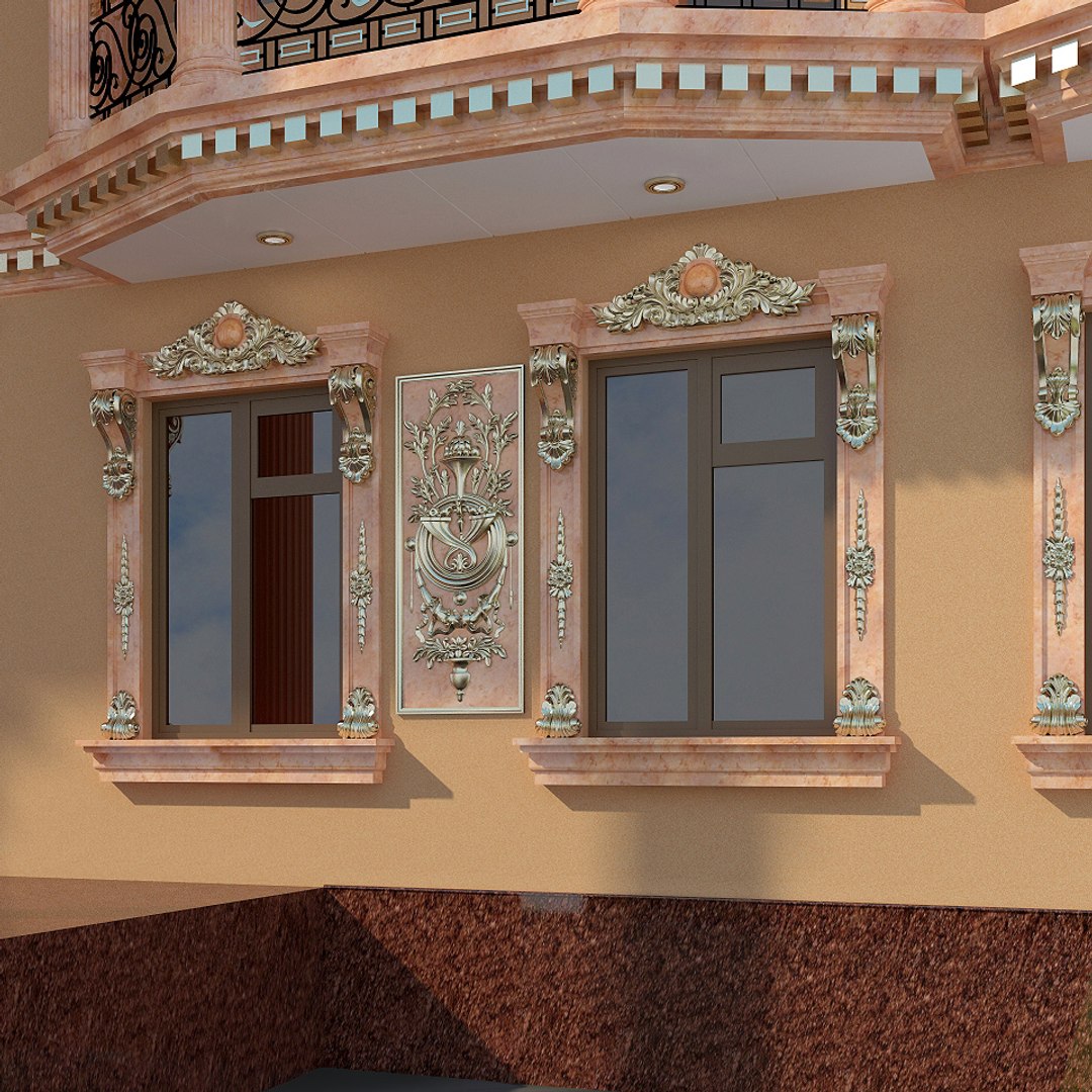 decorate facades 3d max