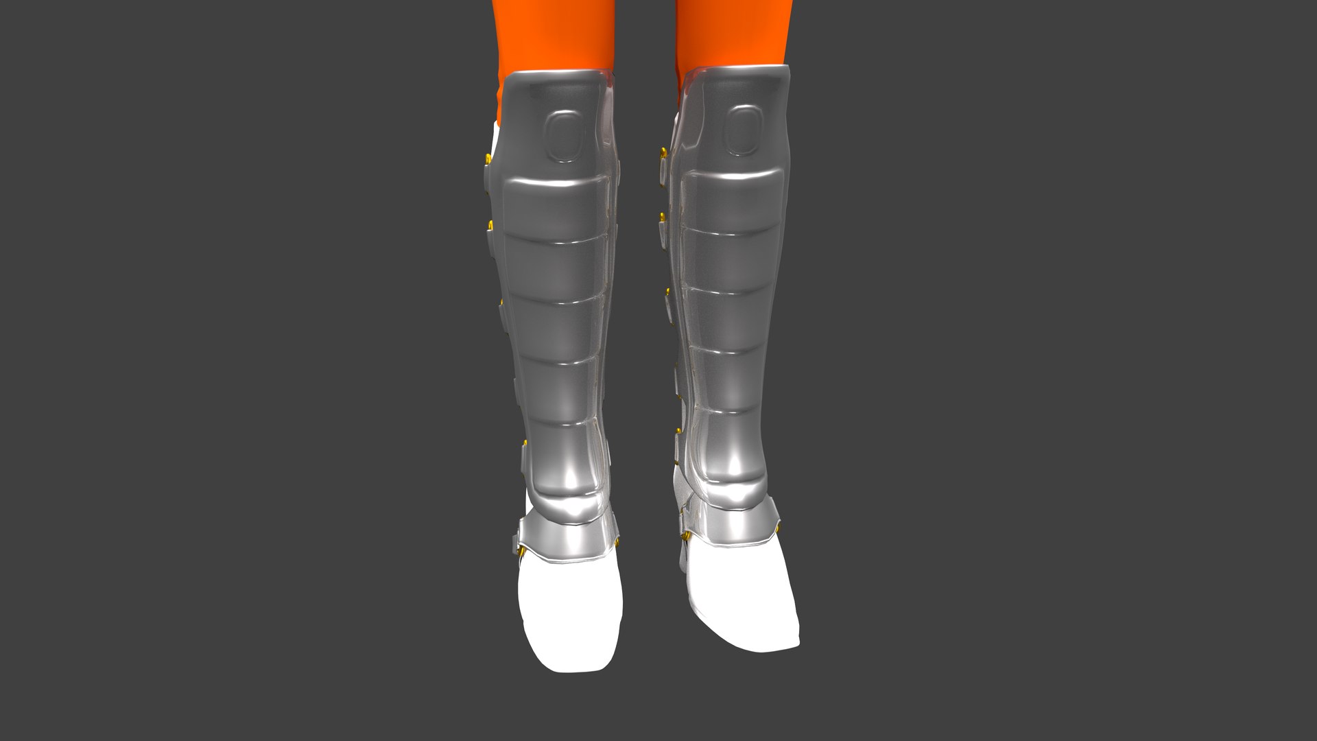 Chell Rigged 3d Model