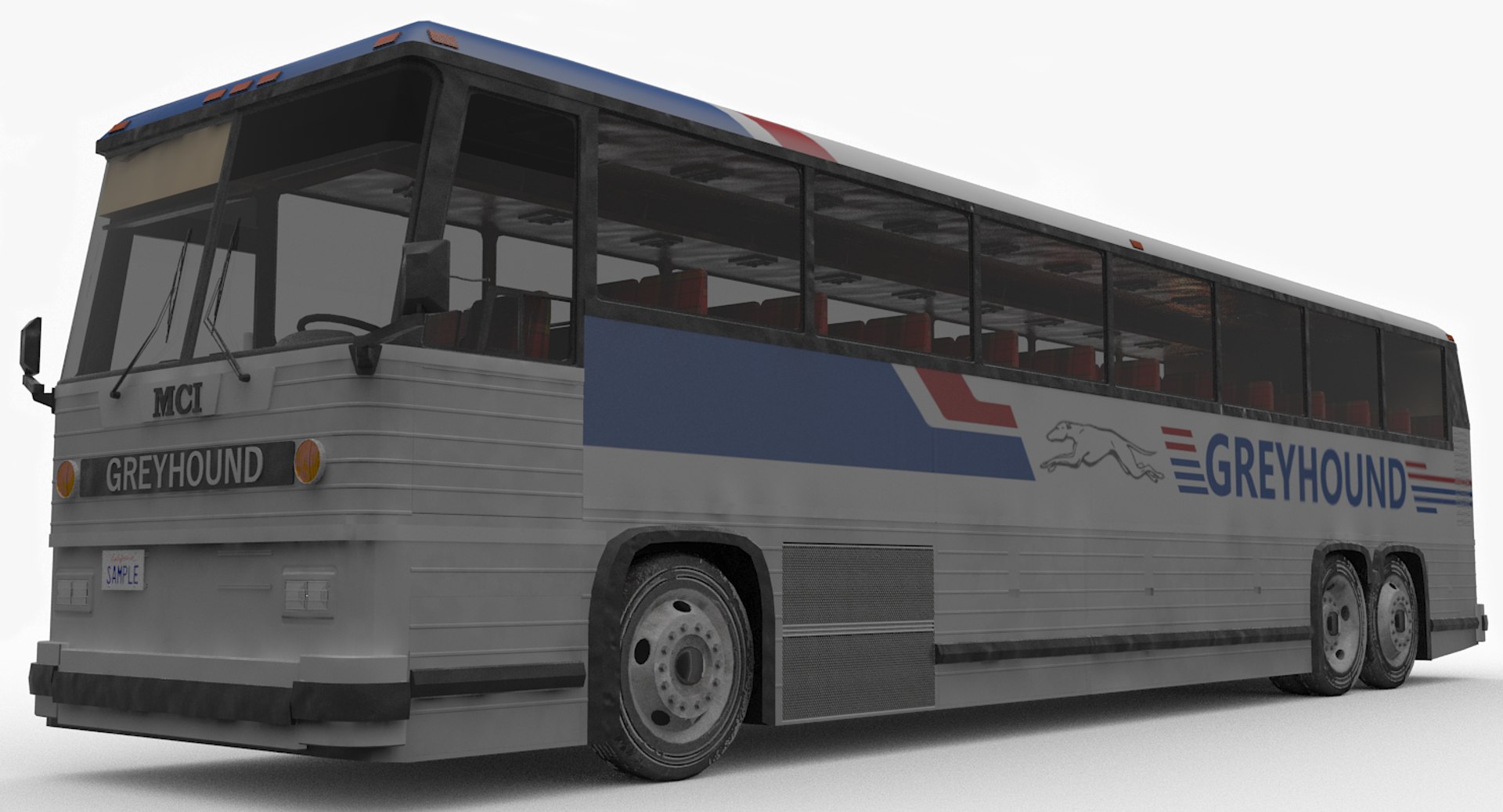 3d Classic Bus Mci Mc-12