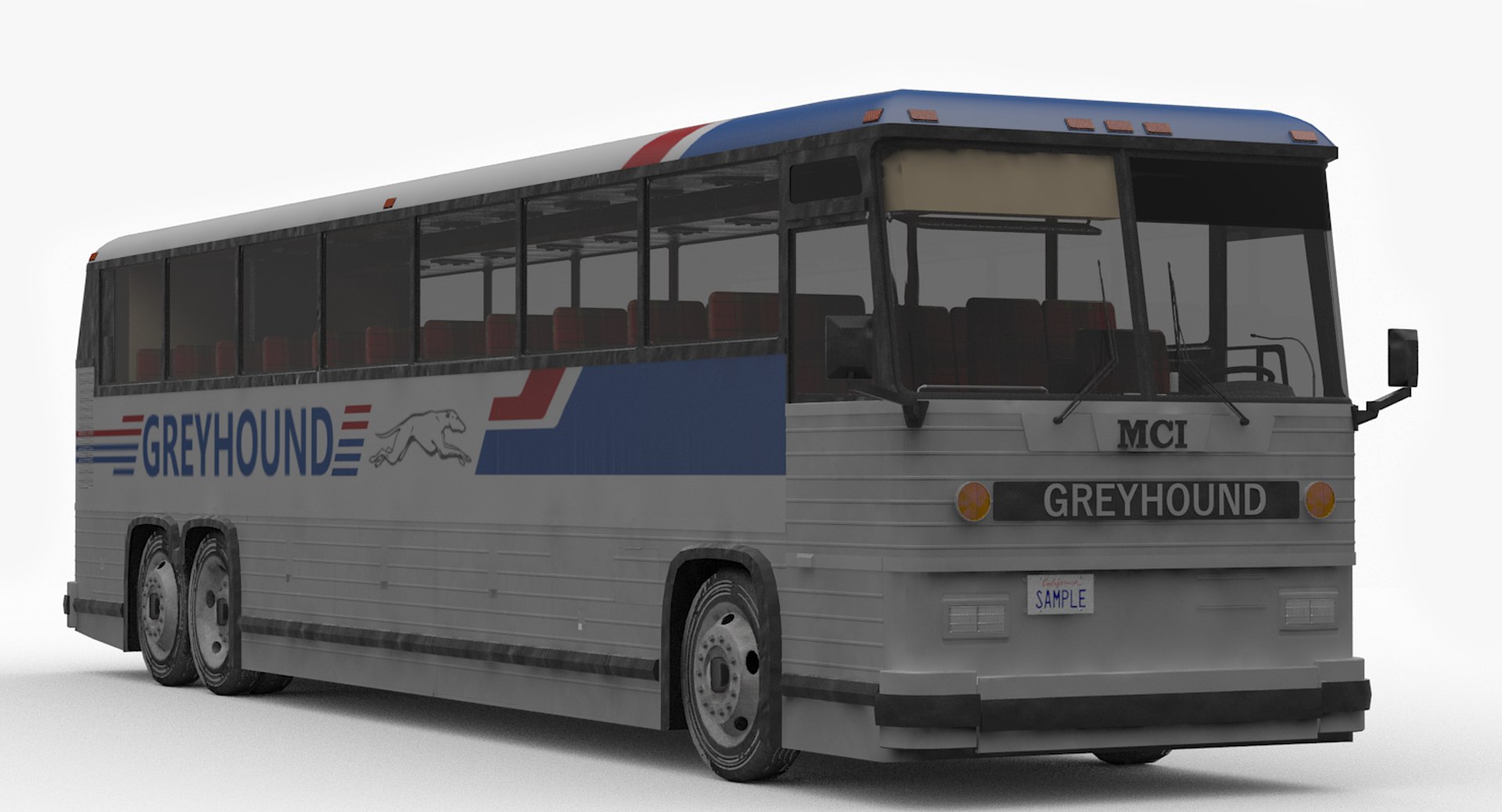 3d Classic Bus Mci Mc-12