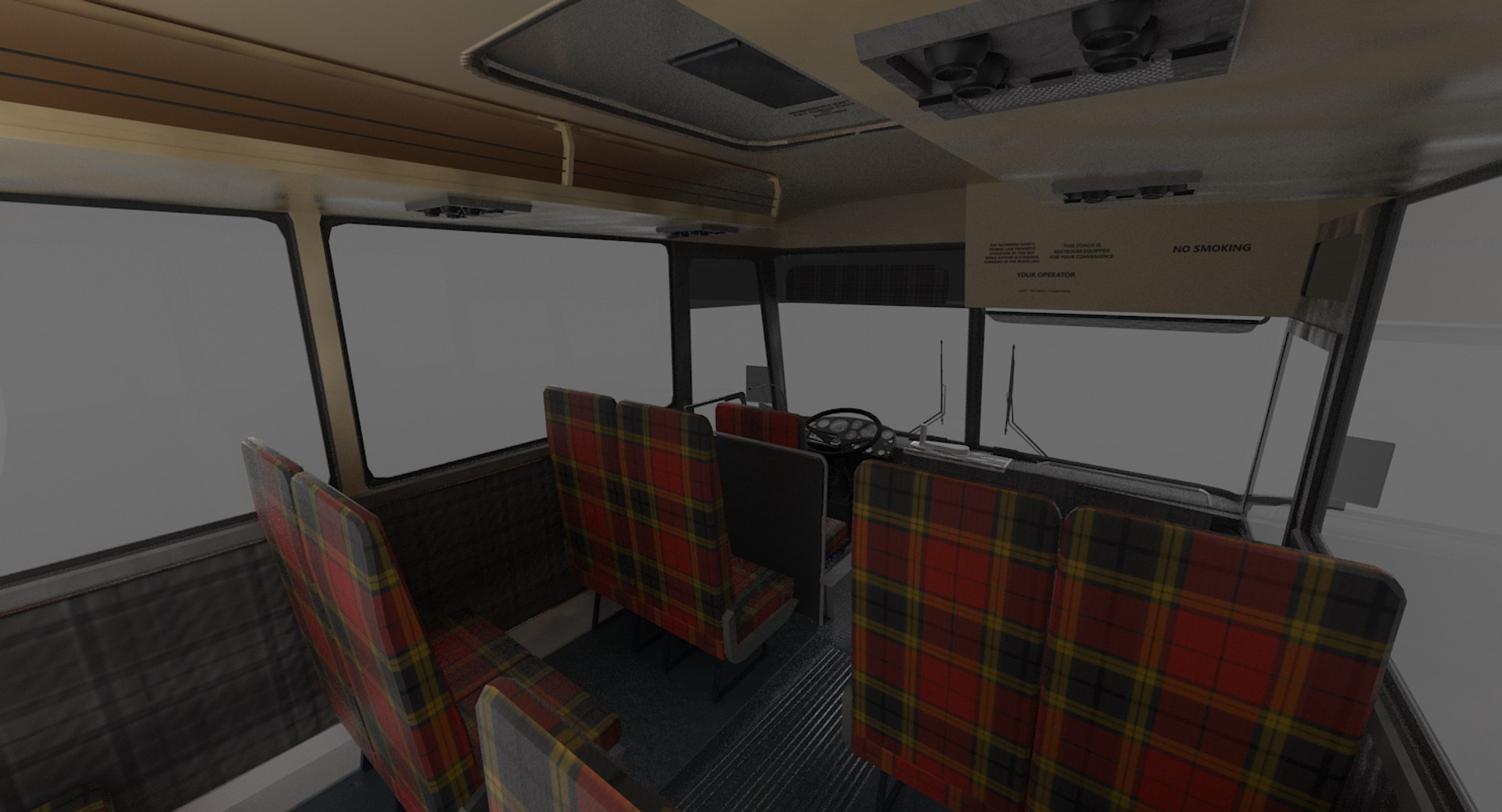 3d Classic Bus Mci Mc-12