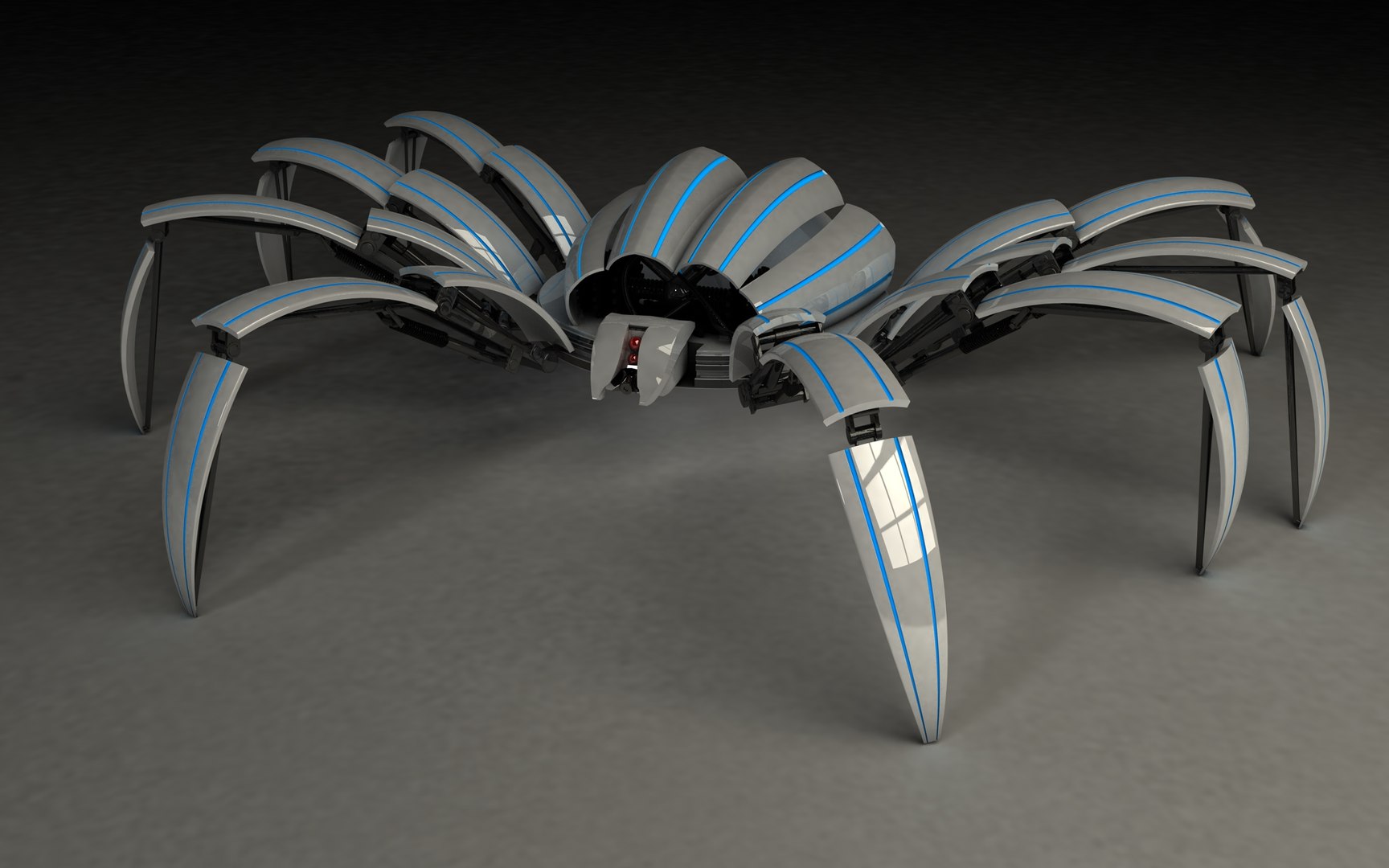 3d Mechanical Spider Model