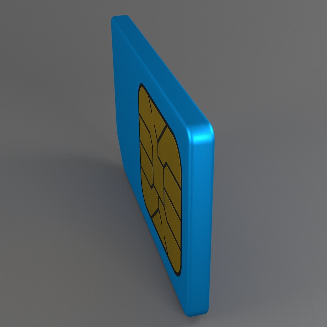 3d Sim Card