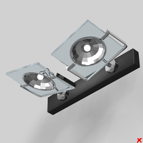 3d model wall lamp