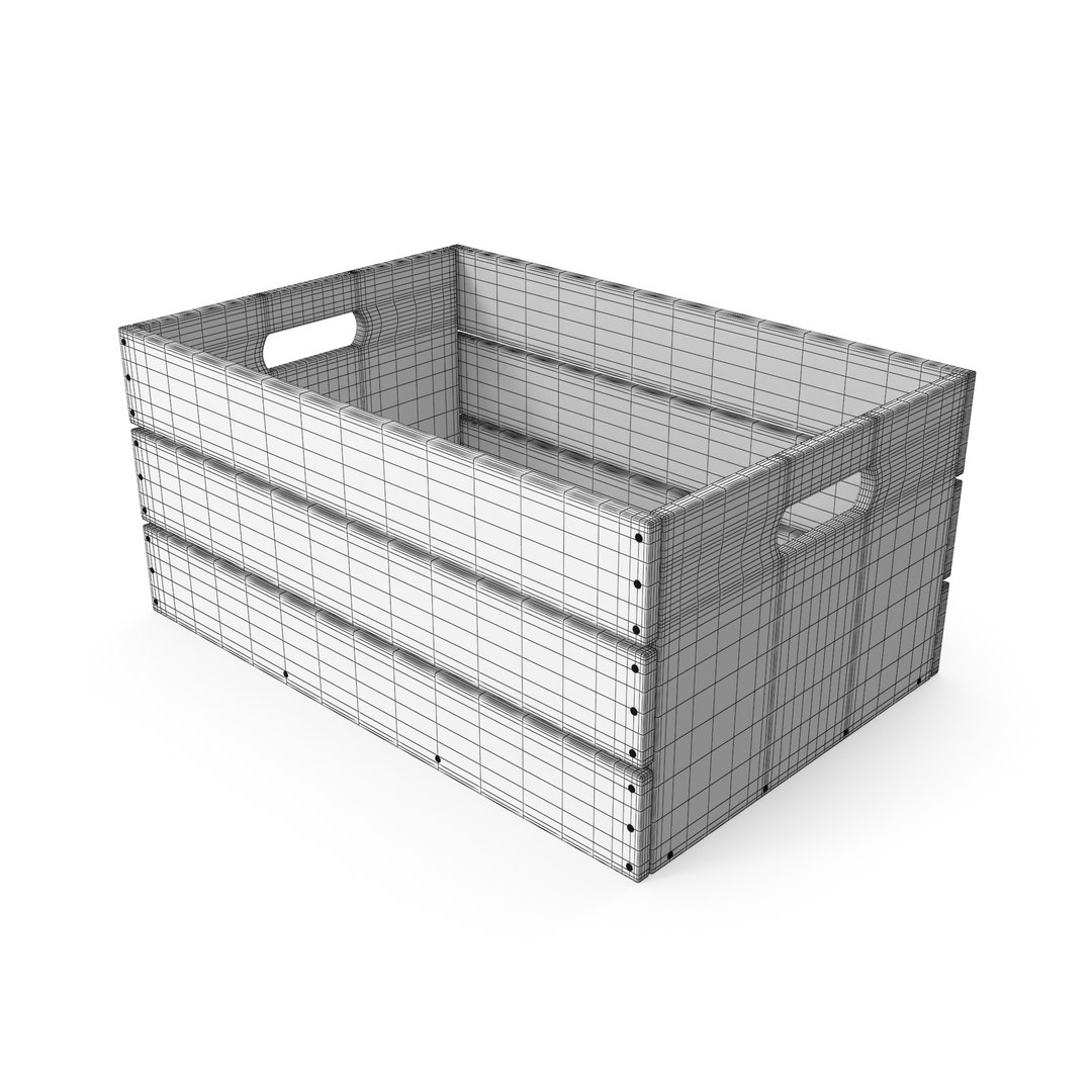 Wooden Crate 2 3D Model - TurboSquid 2179466