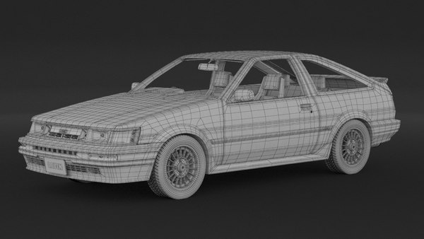 3D toyota corolla ae86 model - TurboSquid 1533814