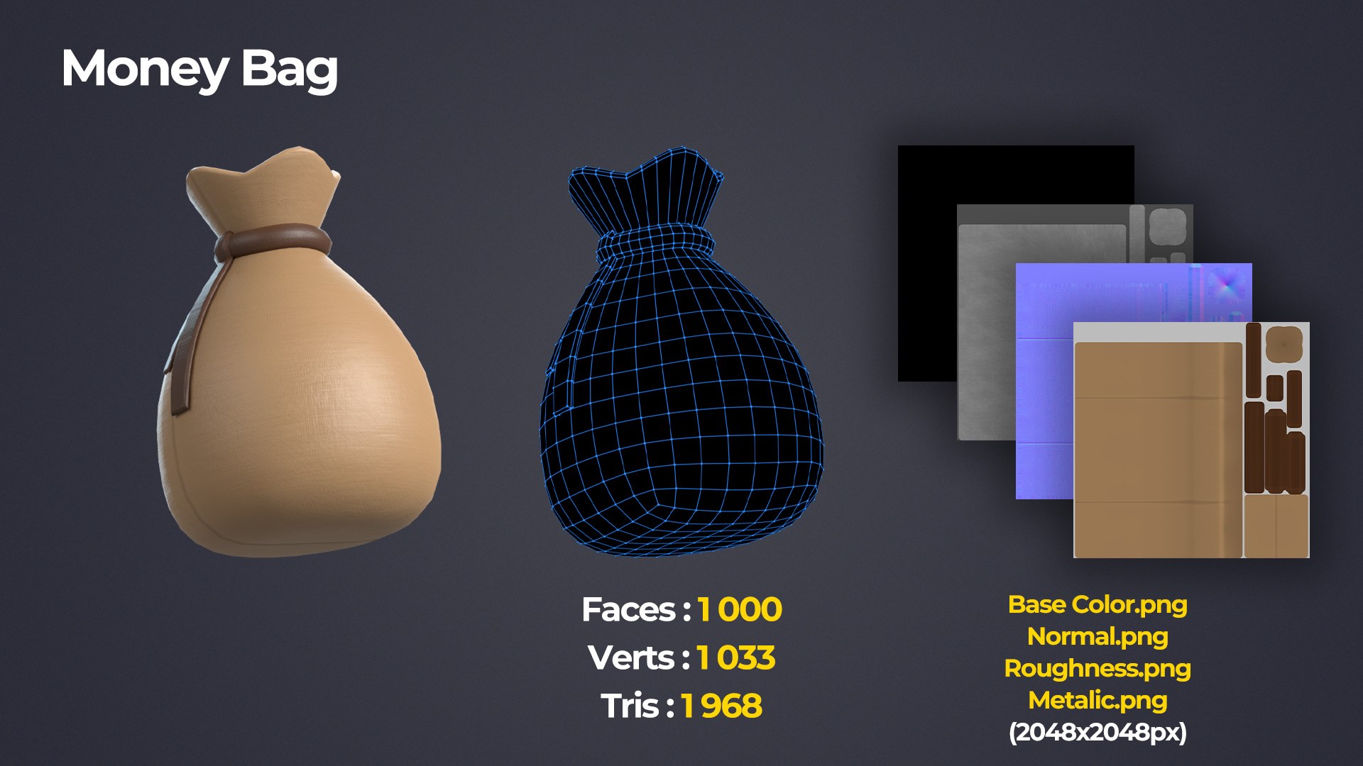 3D Money Pack - TurboSquid 2086337