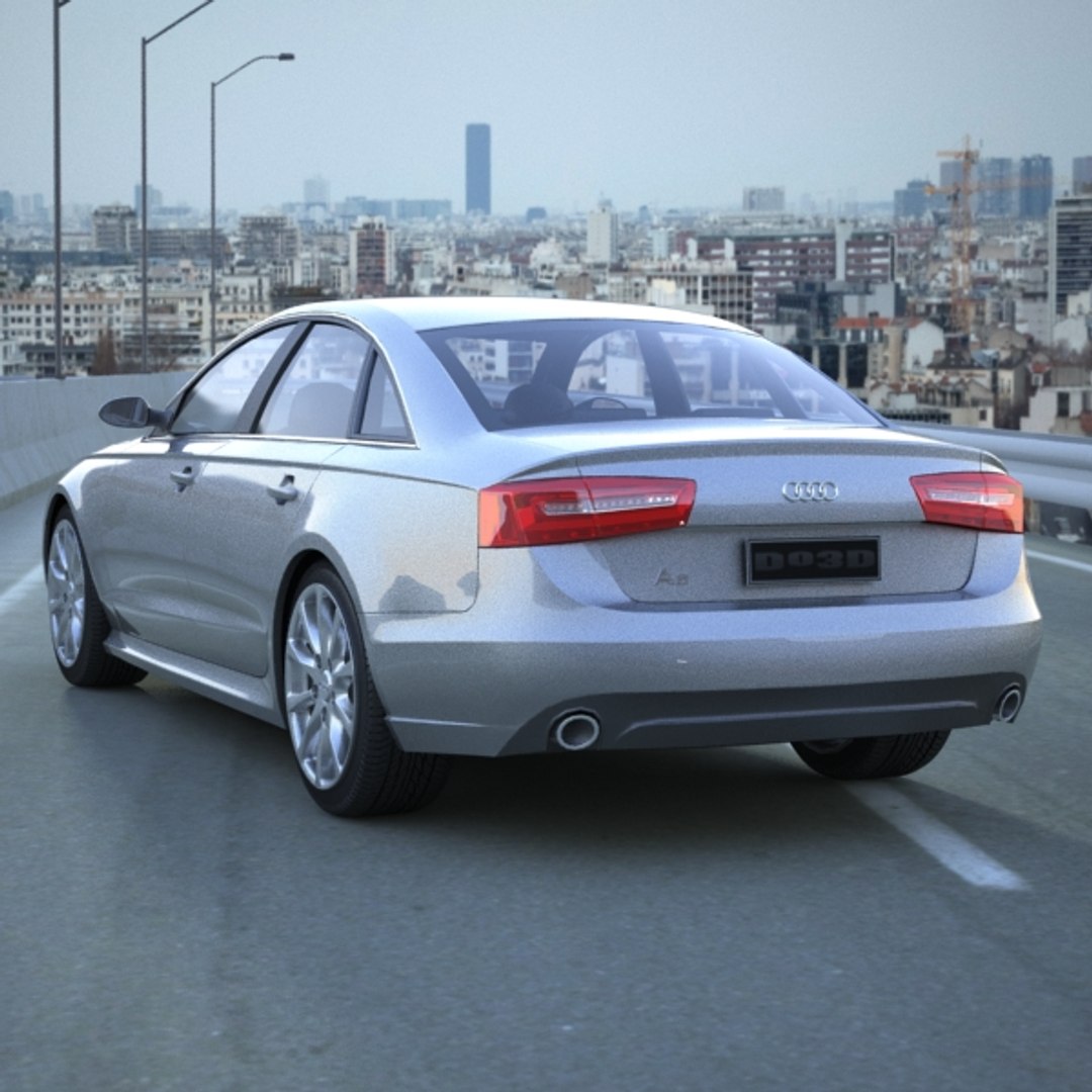 3d audi a6 model