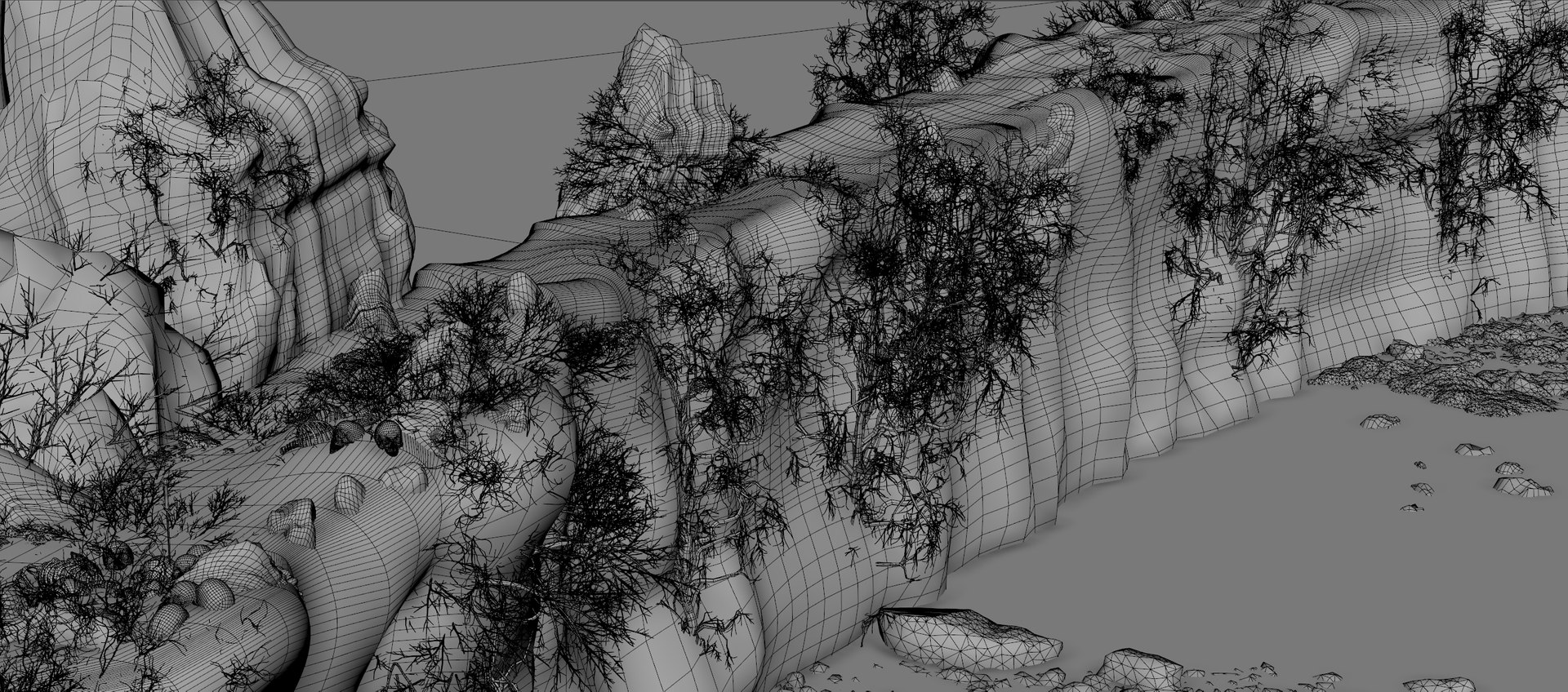 3D Fantasy Destroy Castle Model - TurboSquid 1856628