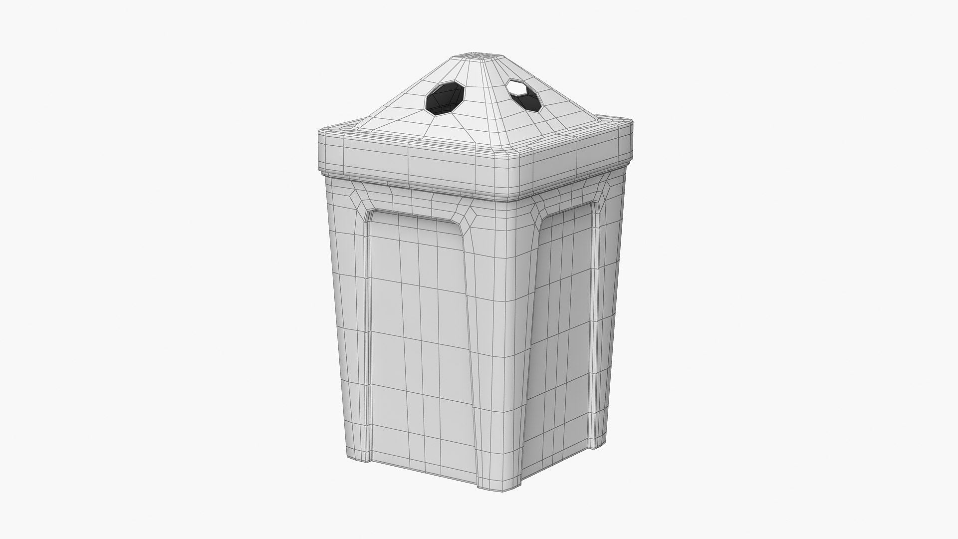 3D Trash Bin V1 Model - TurboSquid 2305008