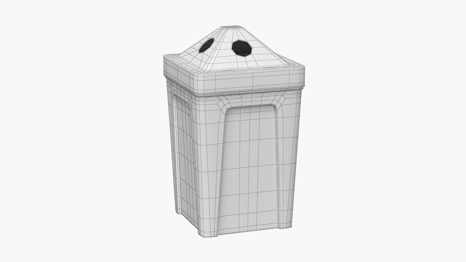 3D Trash Bin V1 Model - TurboSquid 2305008