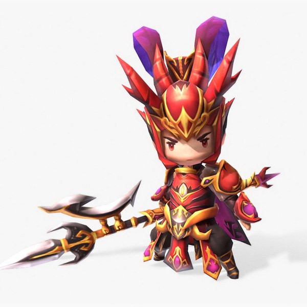 Three Kingdoms - Lu Bu 2 3D model - TurboSquid 2015078