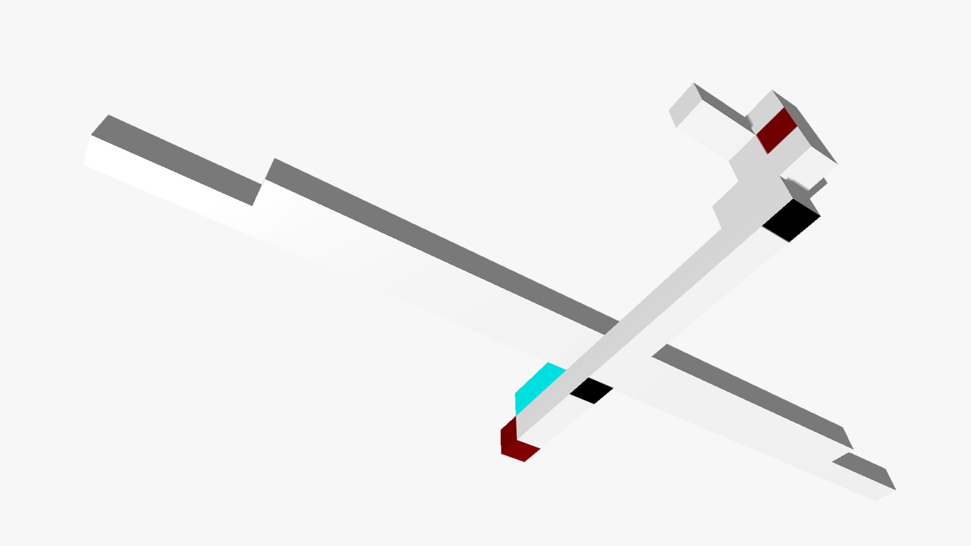 3D Rolladen Schneider LS4 Pixelated Model - TurboSquid 1905091