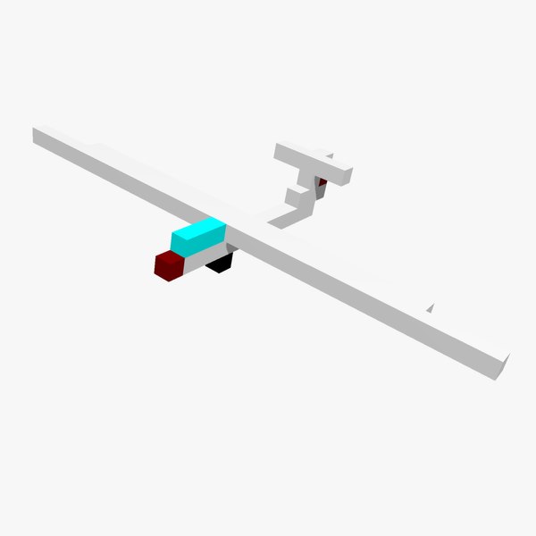 3D Rolladen Schneider LS4 pixelated model - TurboSquid 1905091