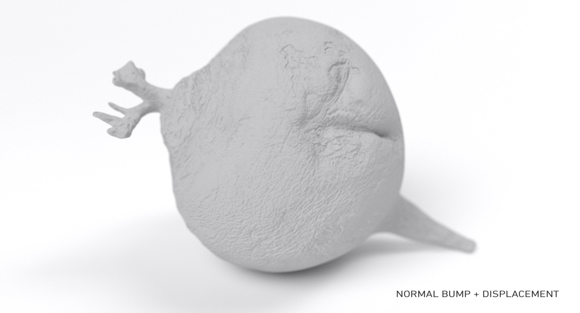 Red Radish 01 3D Model - TurboSquid 1390329