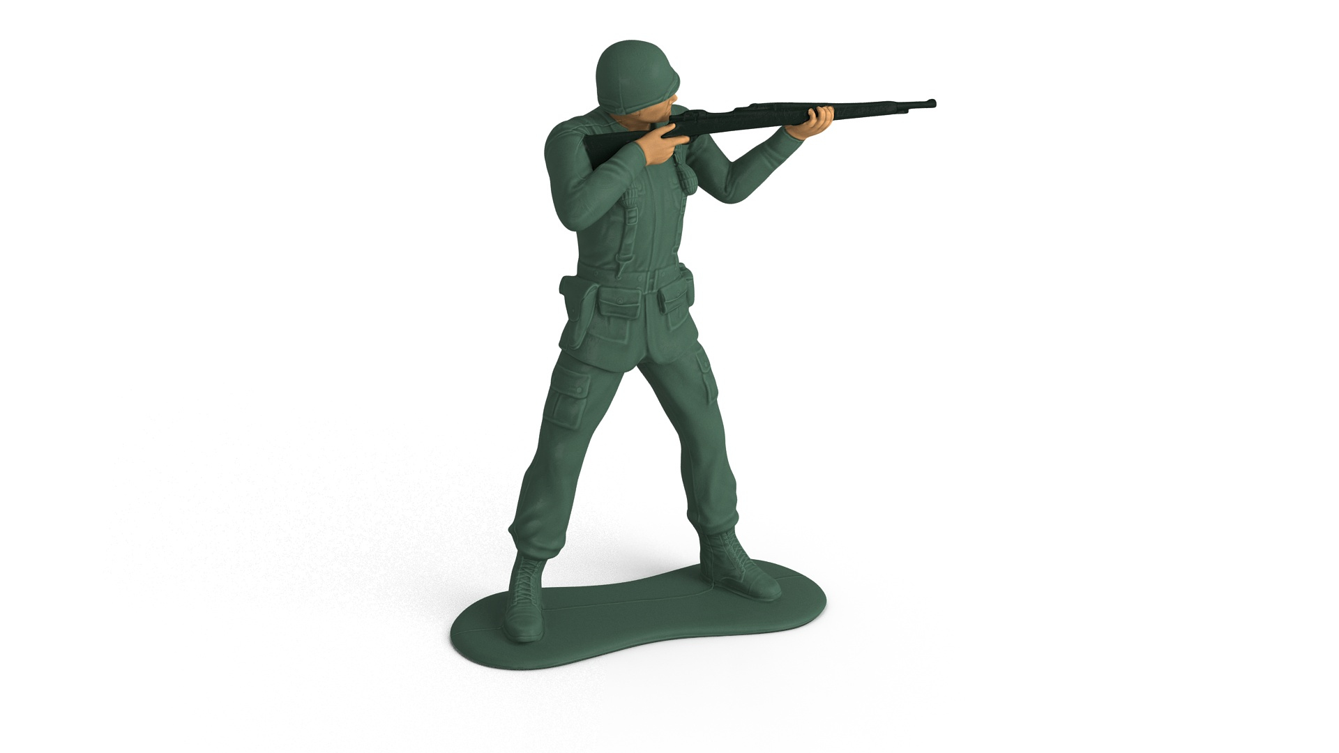 3D Model Vintage Toy Soldier Set - TurboSquid 2199759