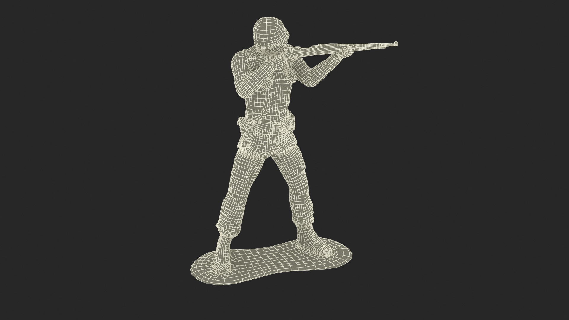 3D Model Vintage Toy Soldier Set - TurboSquid 2199759