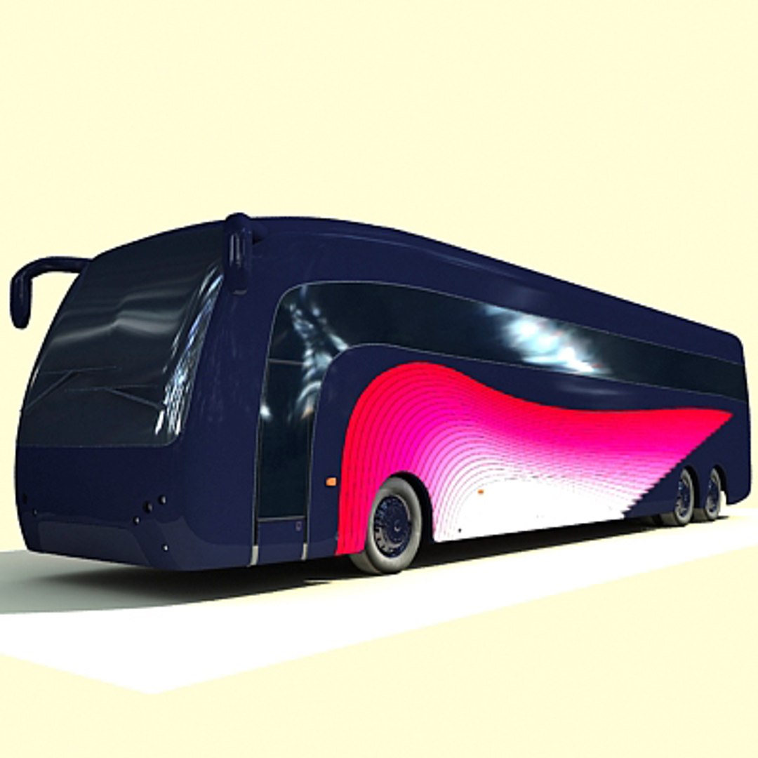 3d Model Bus