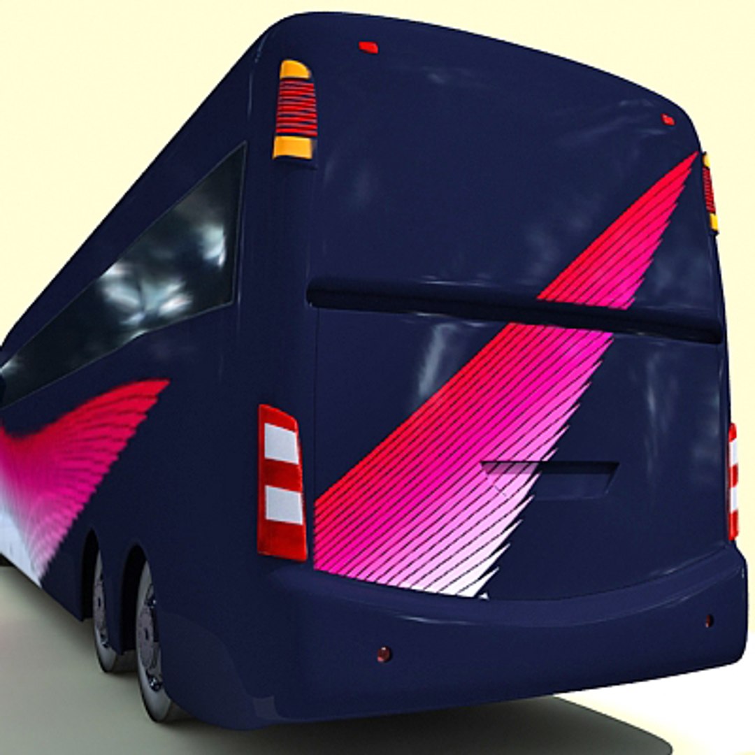 3d Model Bus