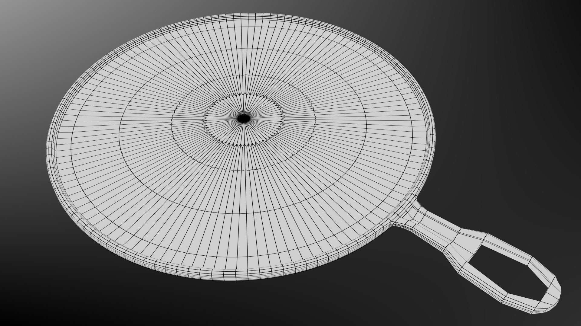 Photorealistic Tortilla Pan Spatula 3D Model - TurboSquid 1629949