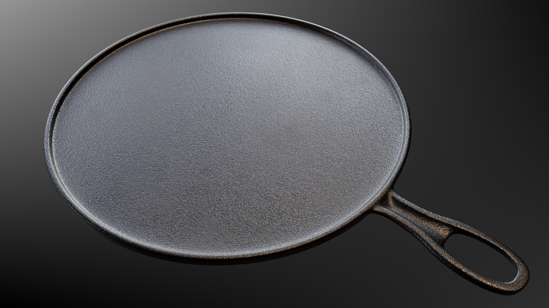 Photorealistic Tortilla Pan Spatula 3D Model - TurboSquid 1629949