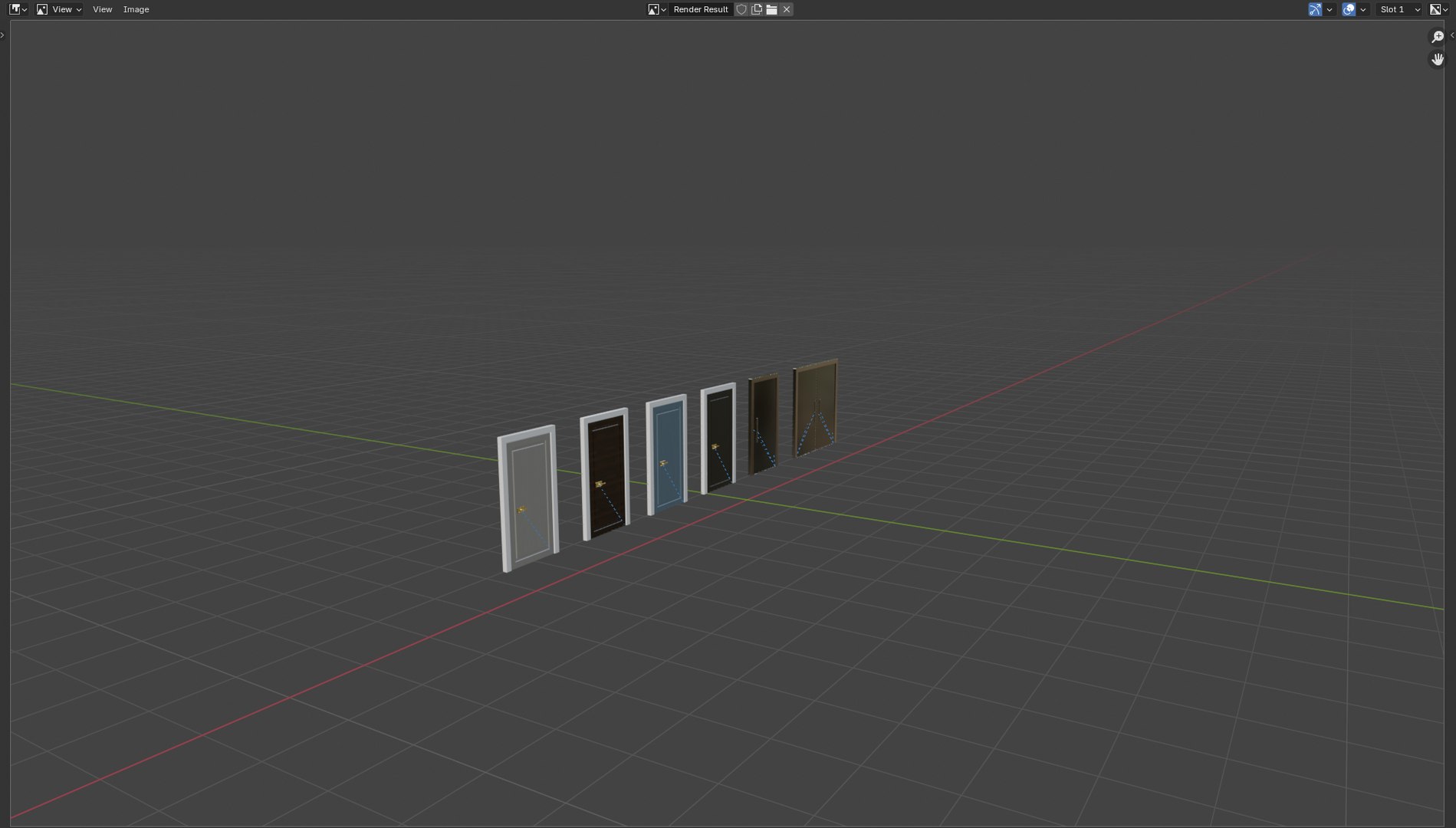 3D Doors - TurboSquid 2266641