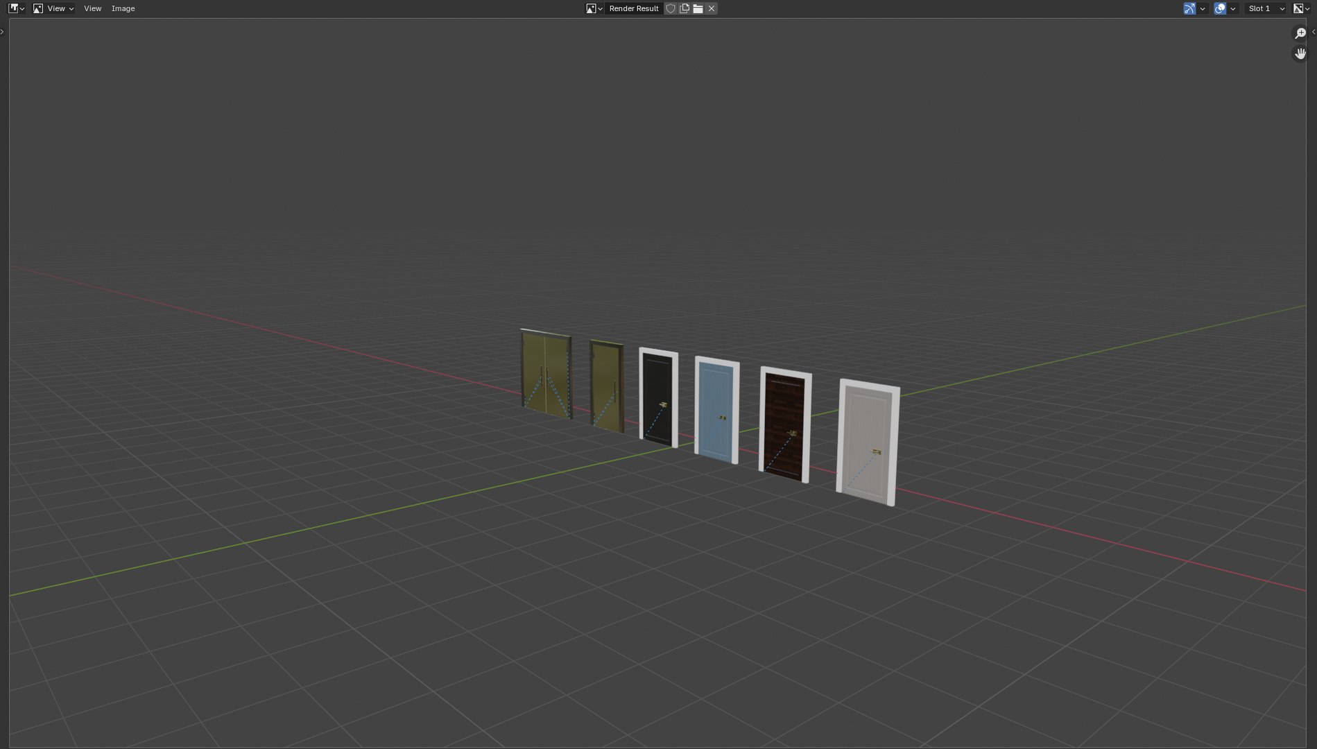 3D Doors - TurboSquid 2266641