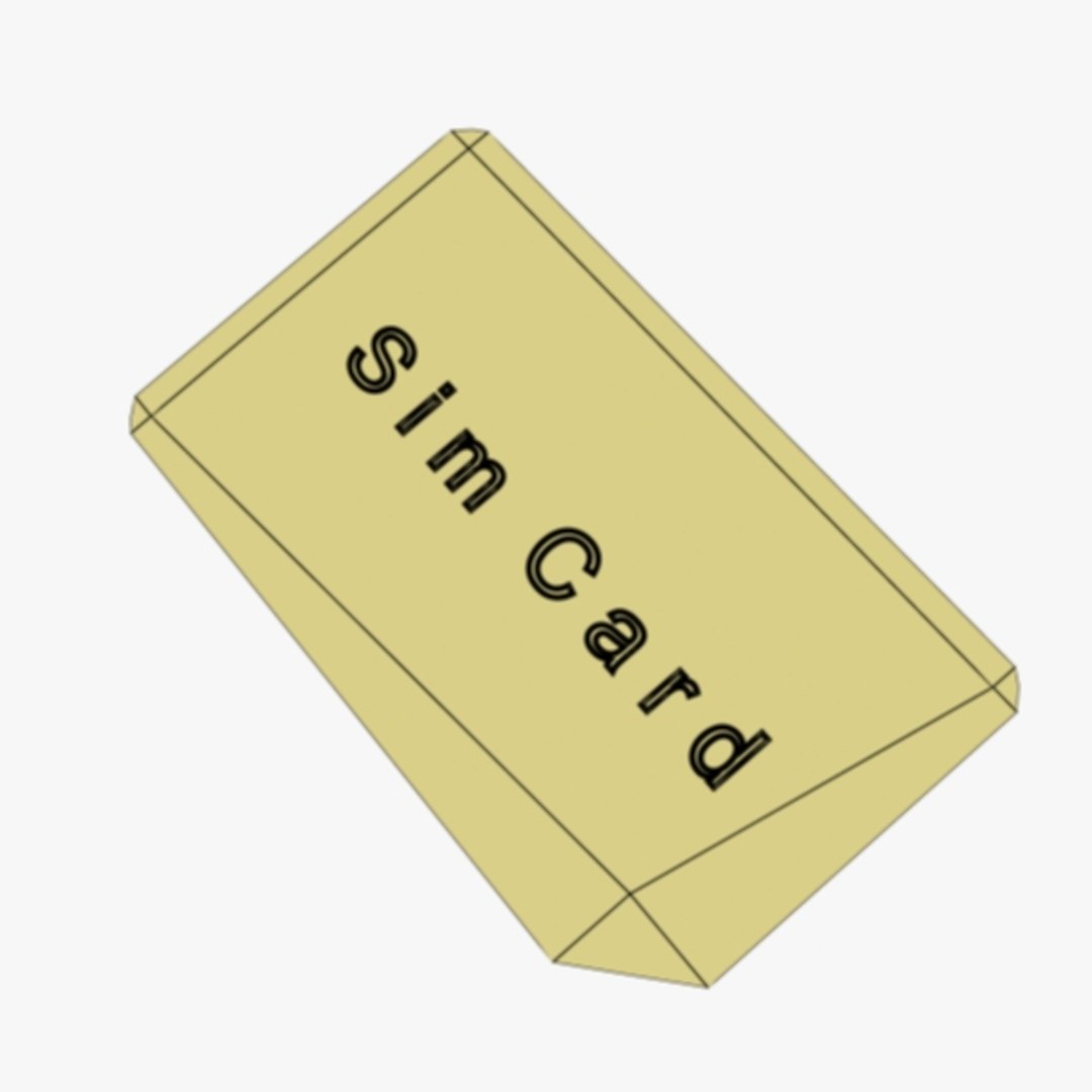 3ds max sim card