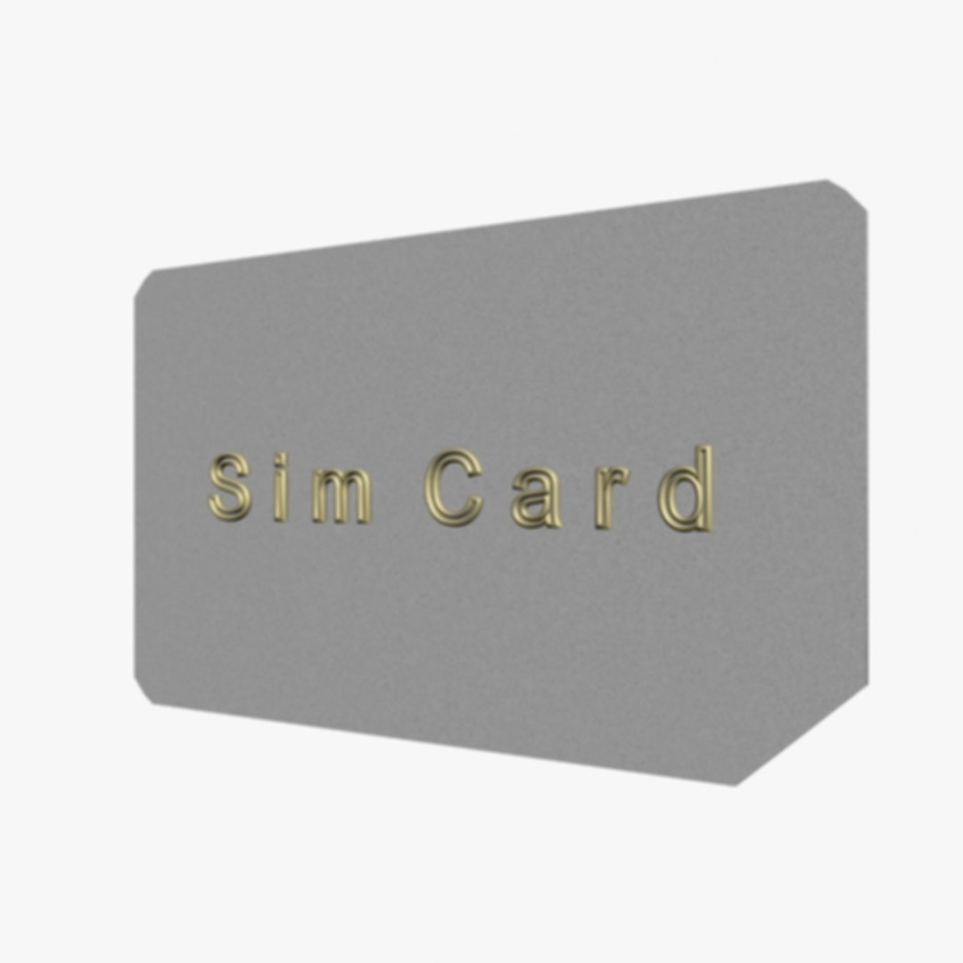 3ds Max Sim Card