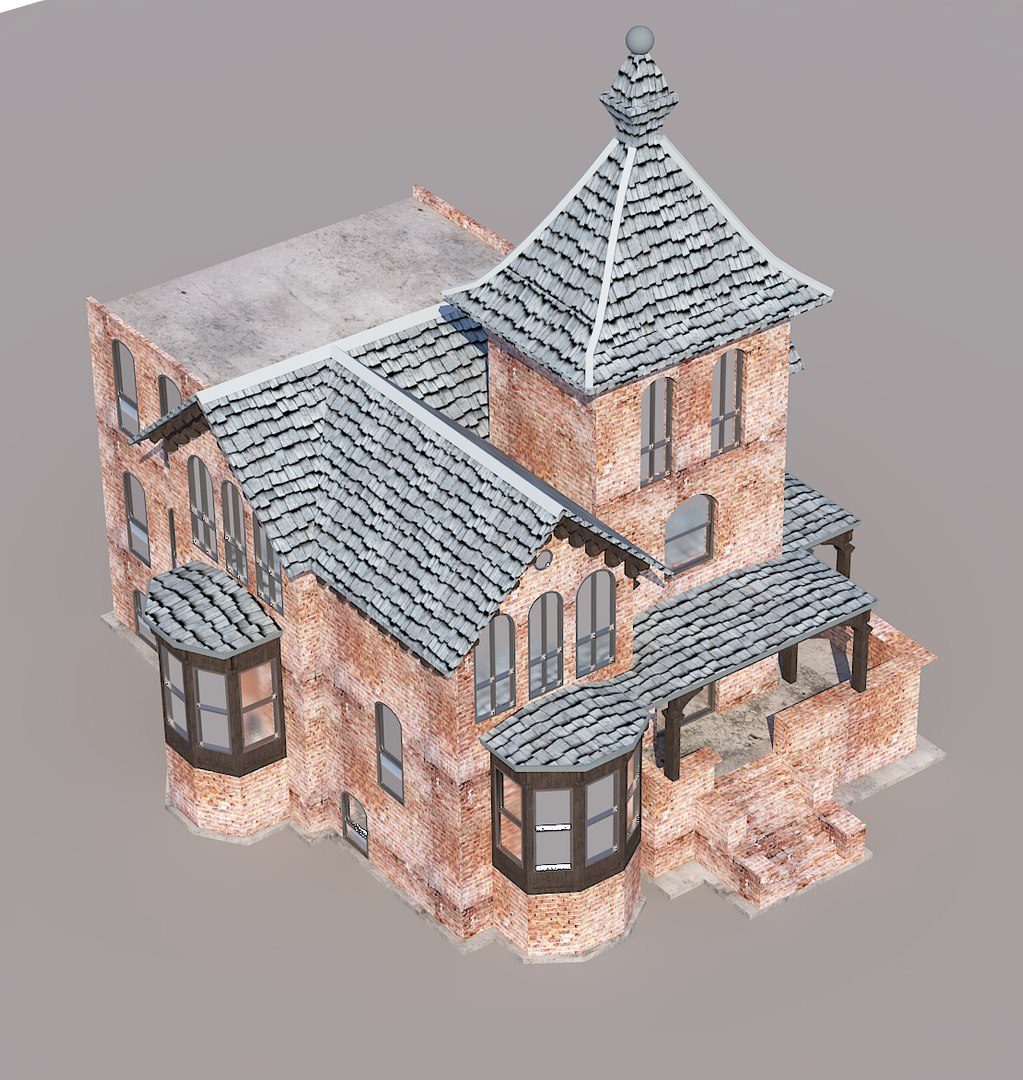 3D Realistic House Model - TurboSquid 1331247
