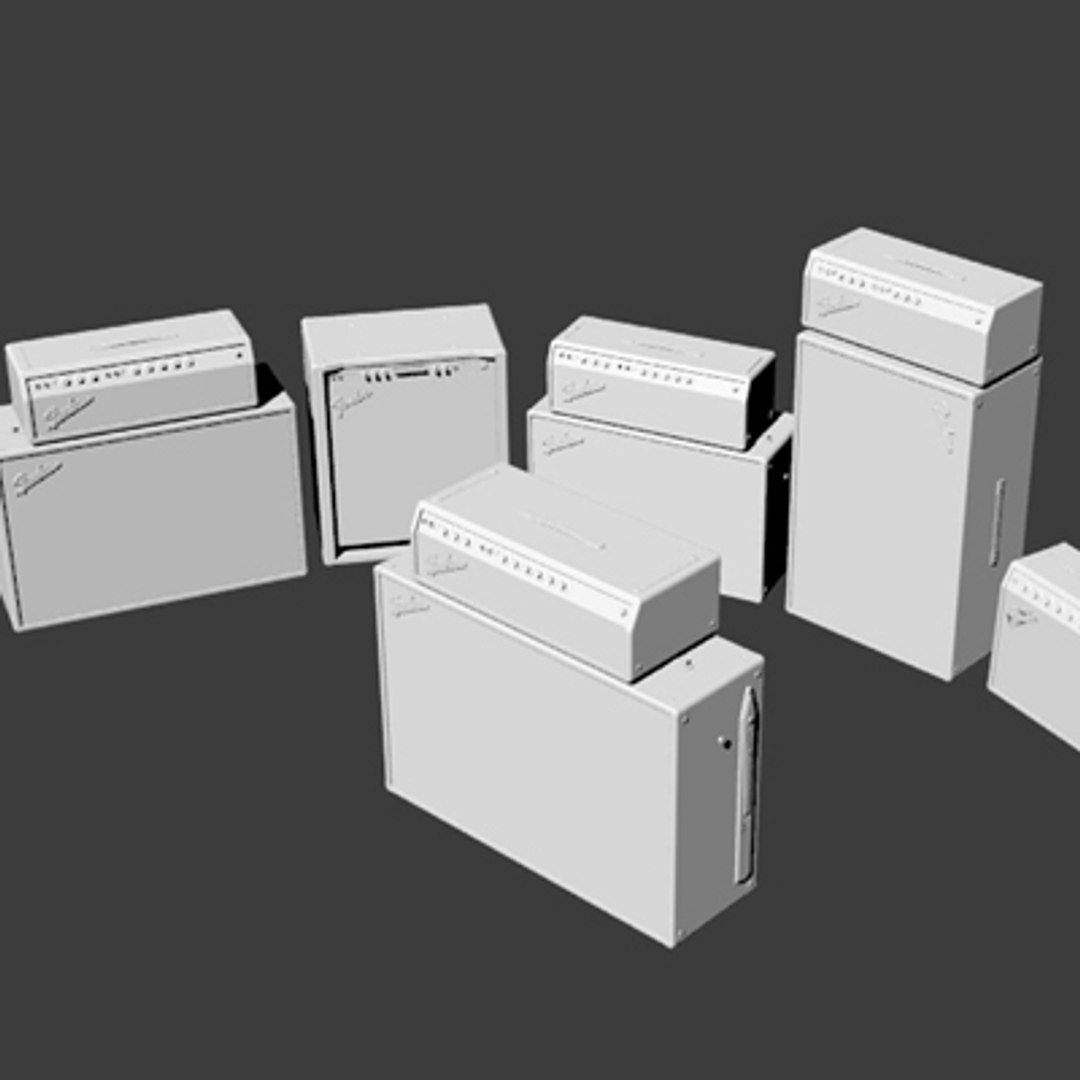 3d amps model