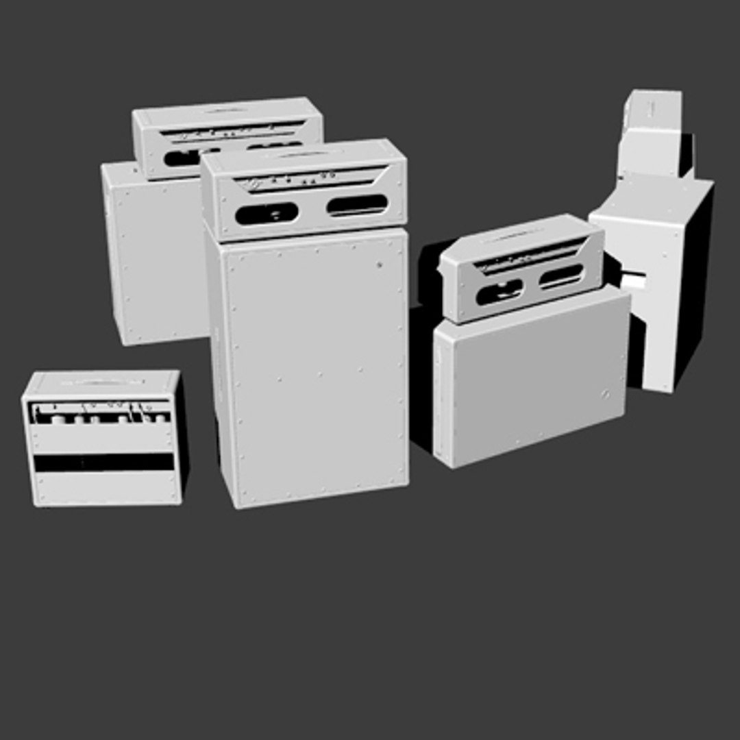 3d amps model