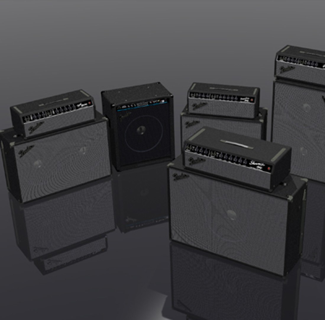 3d amps model