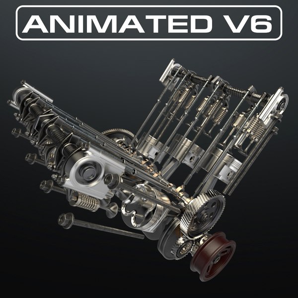 Animated Engine 3D Models for Download | TurboSquid