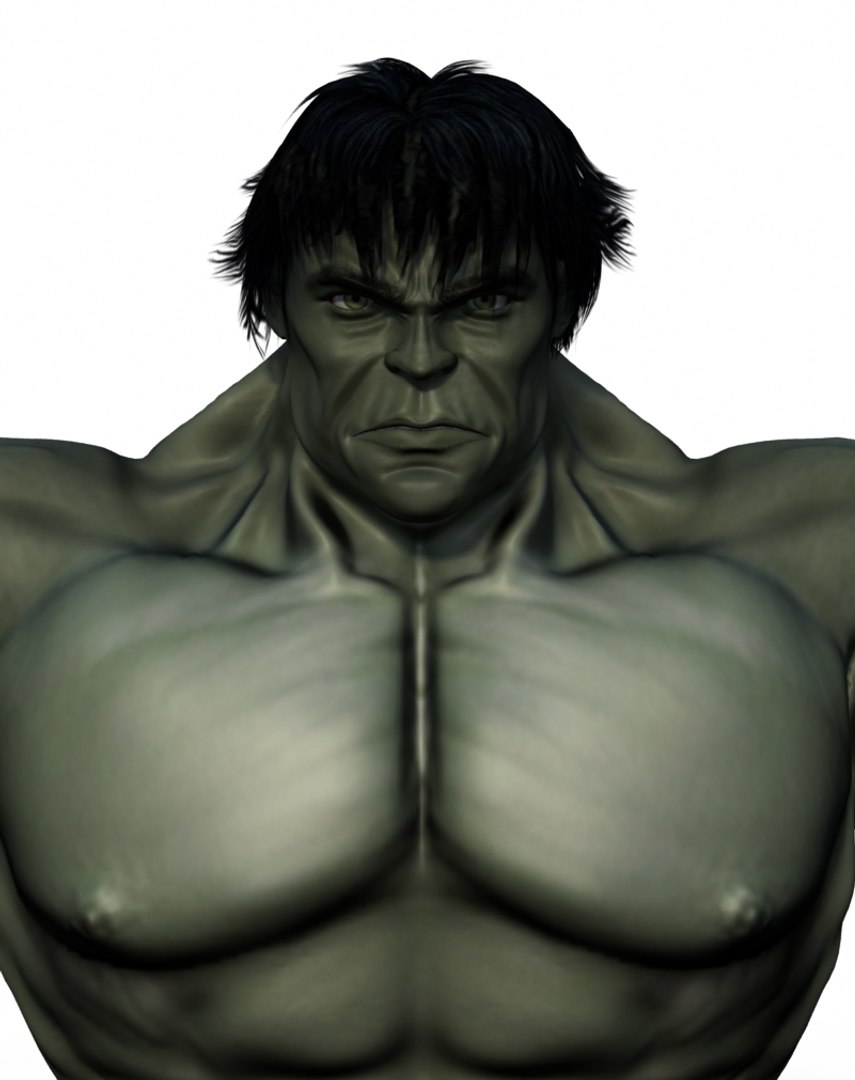 Hulk Comics 3d Max