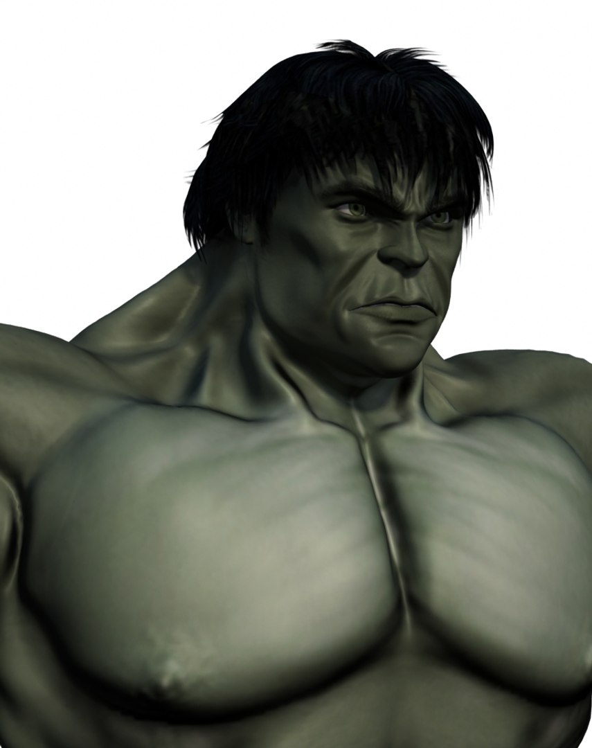 Hulk Comics 3d Max