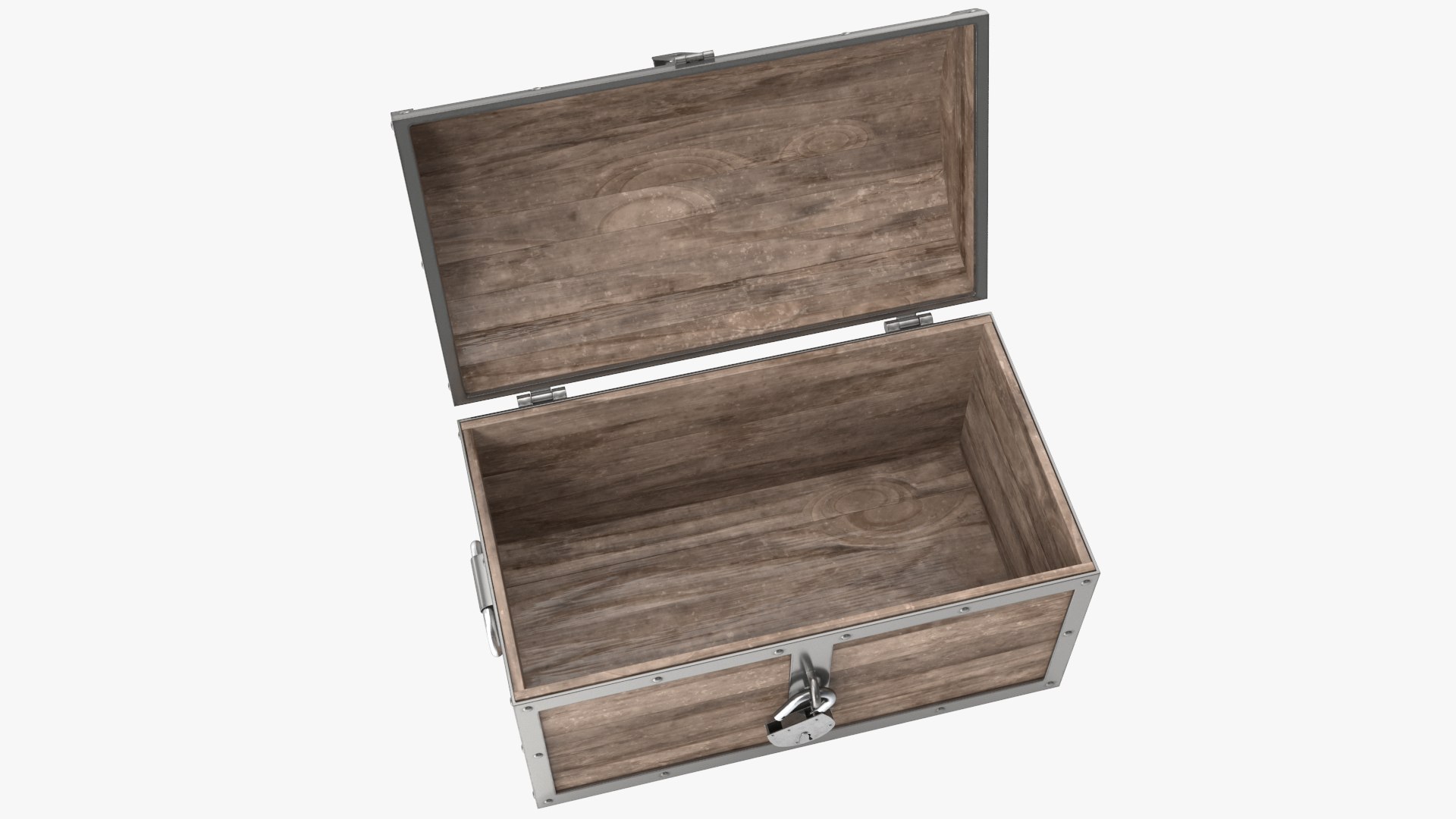 Opened Chest V2 3D Model - TurboSquid 2060353