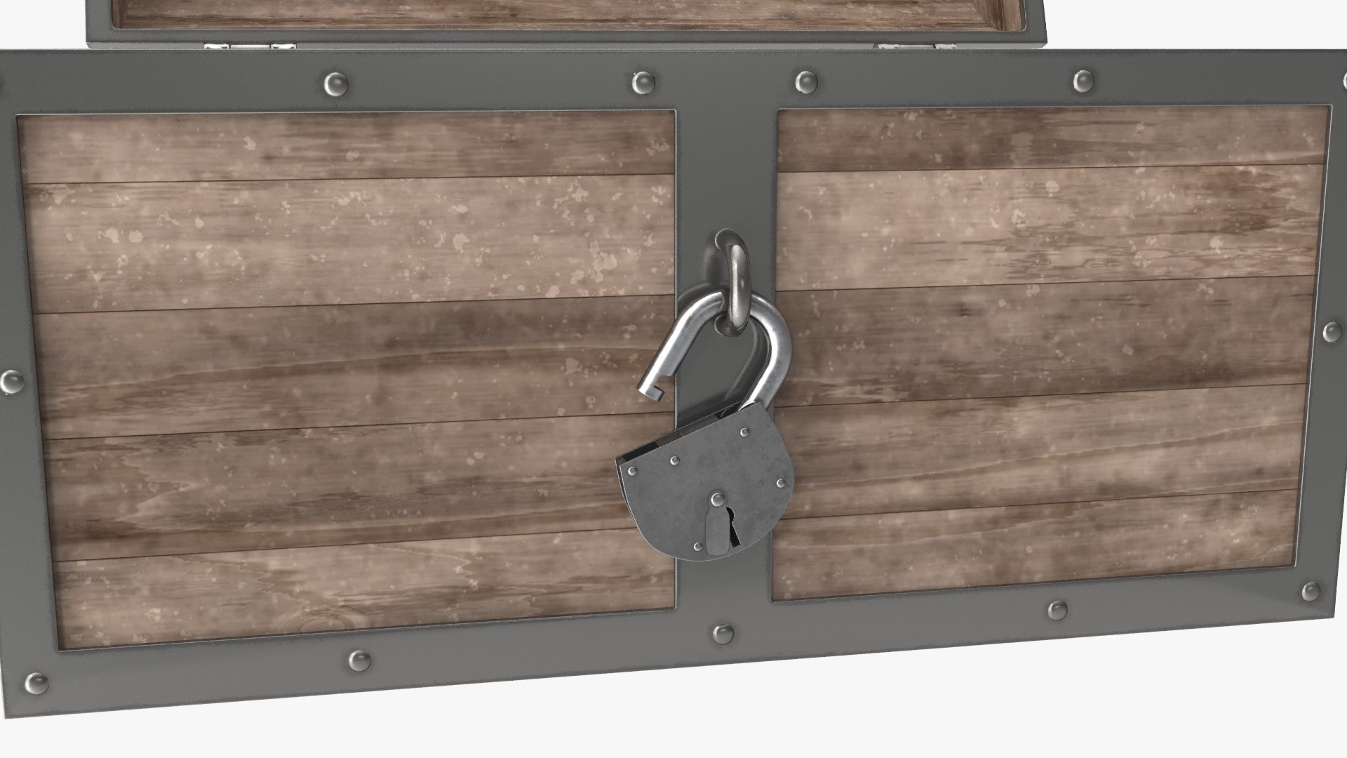 Opened Chest V2 3D Model - TurboSquid 2060353