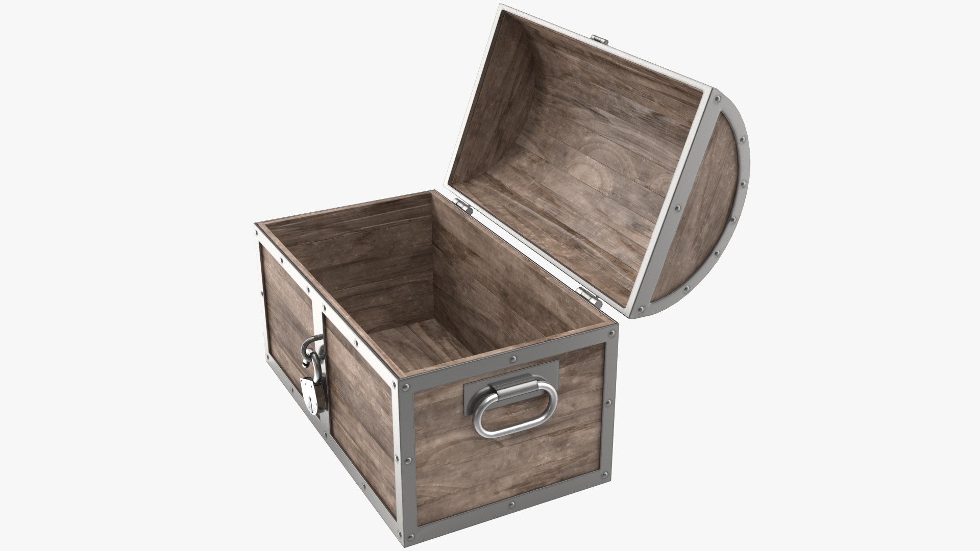 Opened Chest V2 3D Model - TurboSquid 2060353