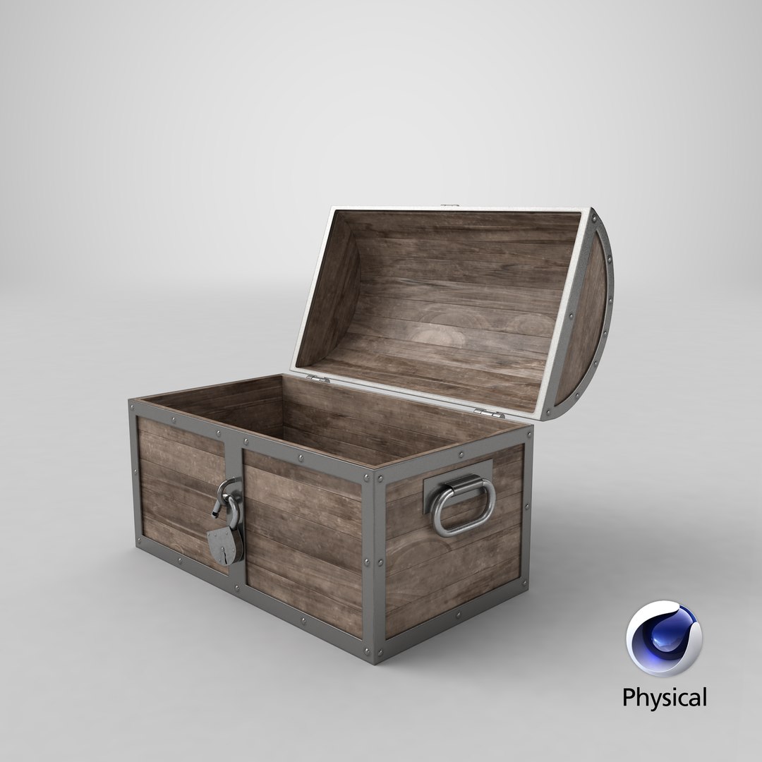 Opened Chest V2 3D Model - TurboSquid 2060353