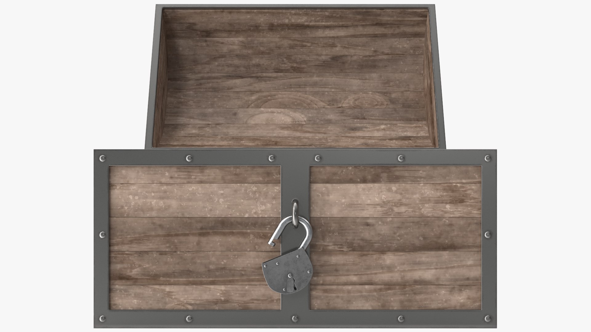 Opened Chest V2 3D Model - TurboSquid 2060353