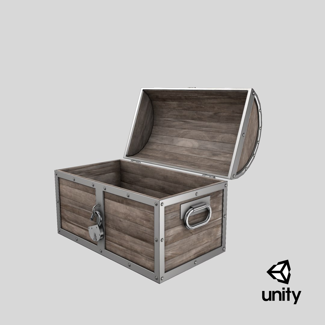 Opened Chest V2 3D Model - TurboSquid 2060353